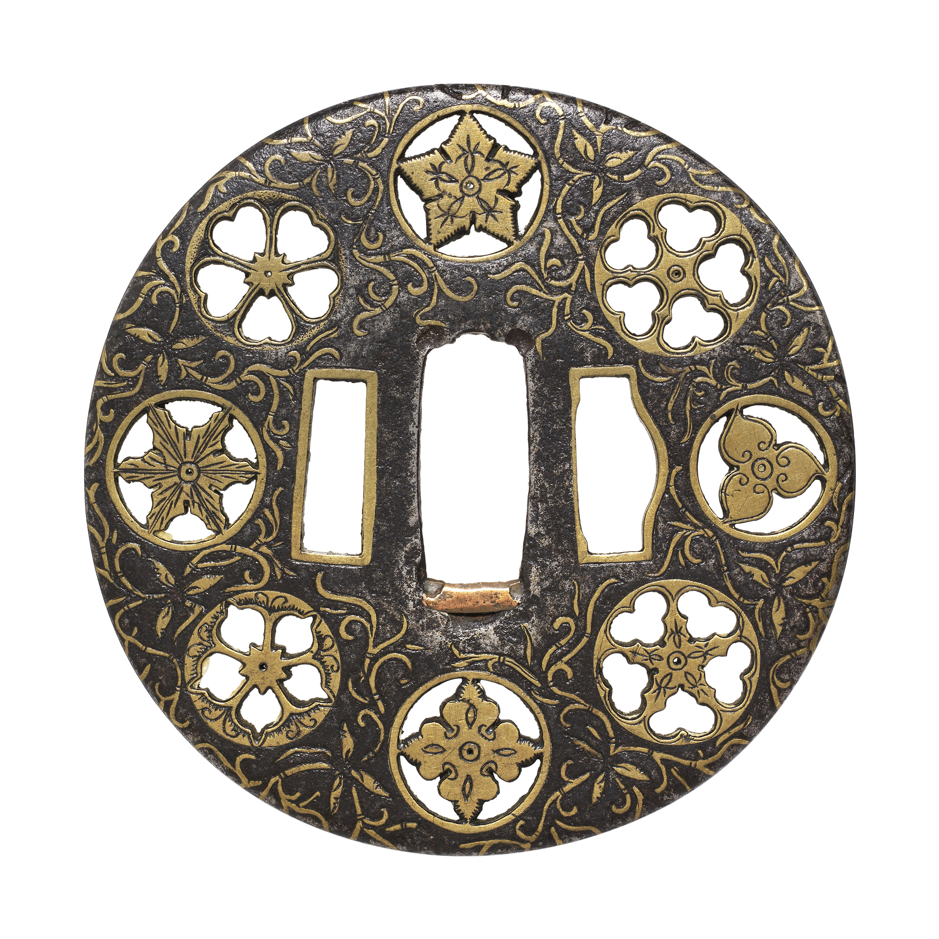 AN IRON TSUBA, EDO PERIOD (17TH CENTURY) | Christie’s