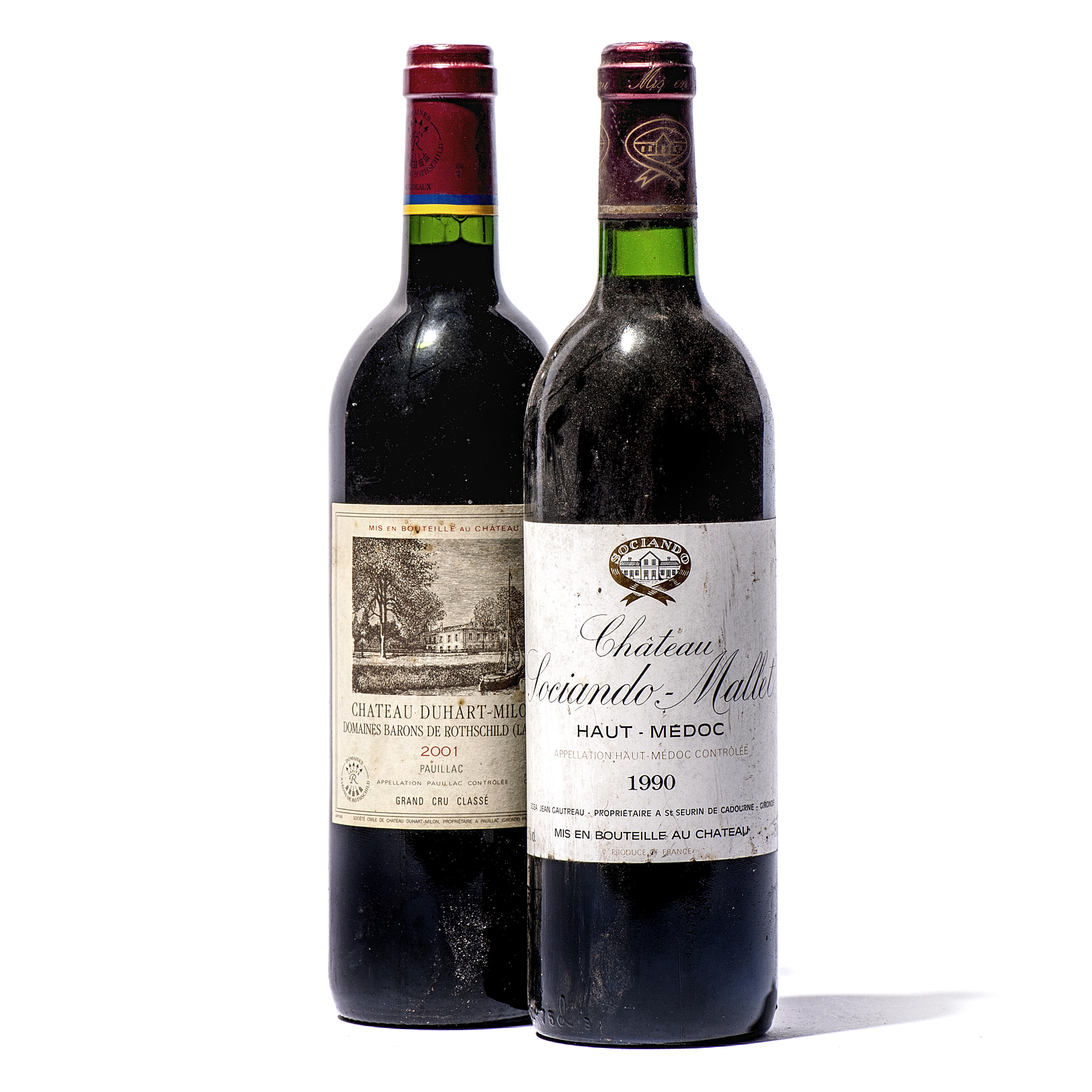 Château Sociando-Mallet 1990, Duhart Milon 2001, | Christie’s