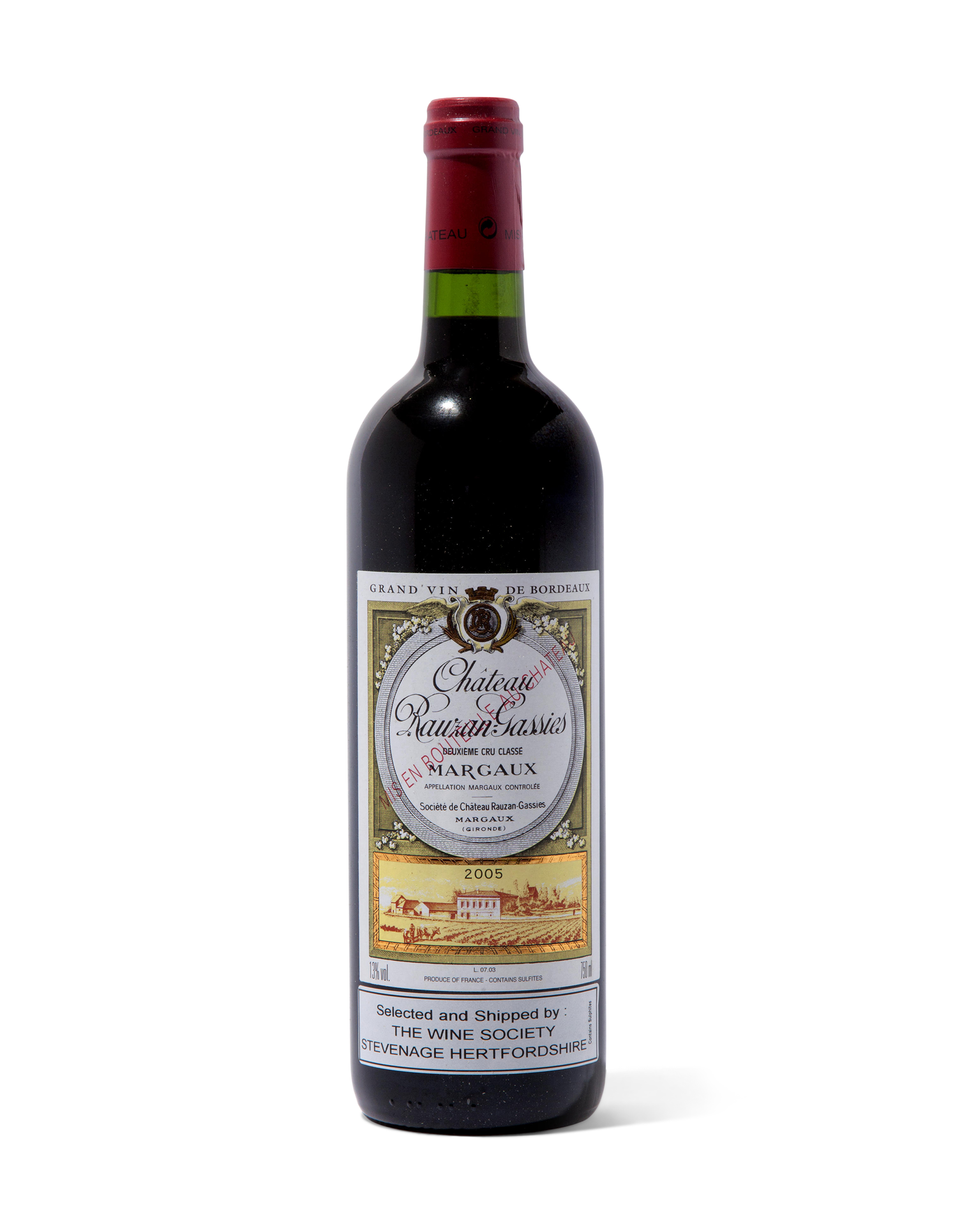 Château Rauzan-Gassies 2005, Margaux, 2ème cru classé | Christie’s