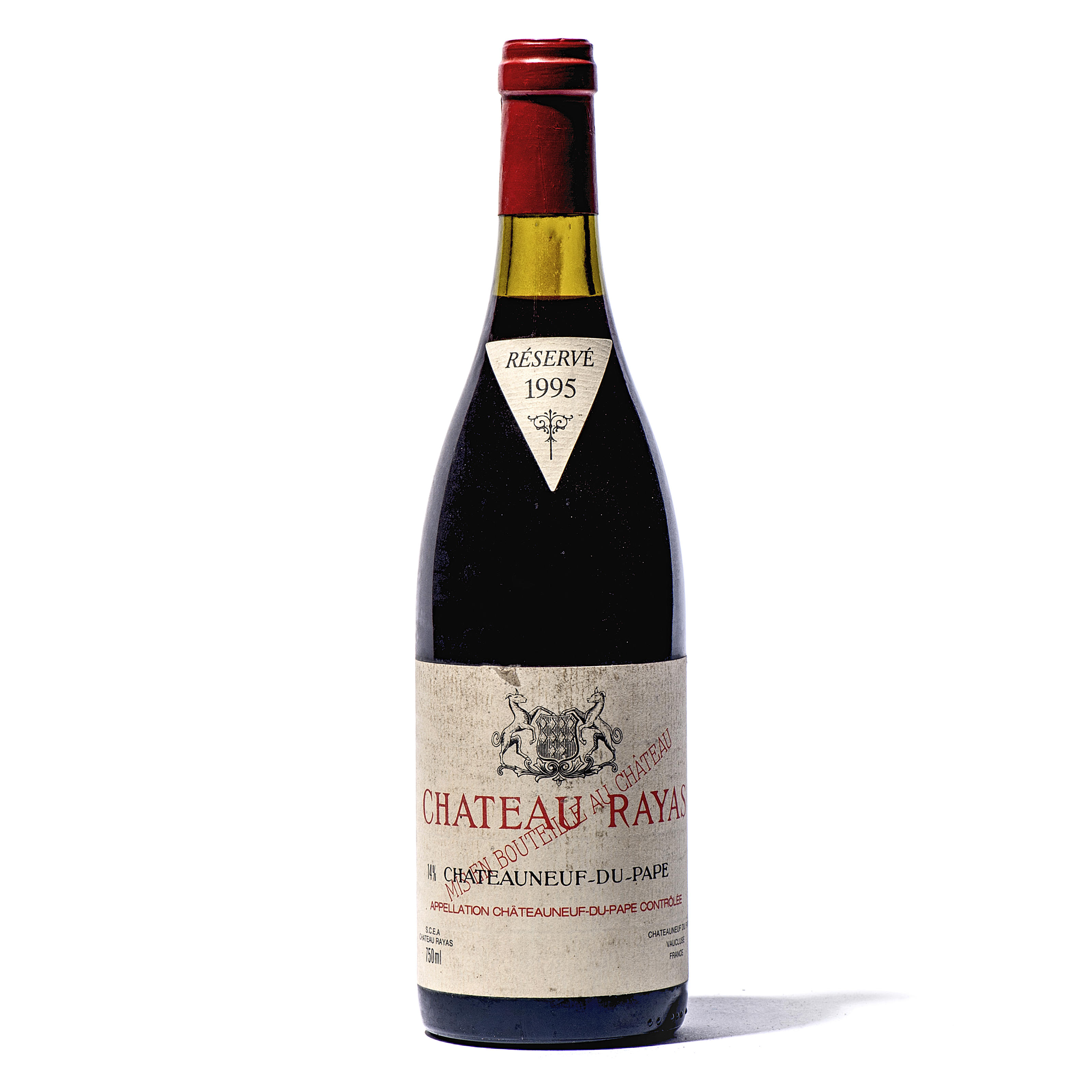 Château Rayas, Châteauneuf-du-Pape Reserve 1995, Rhône. J Reyanud ...