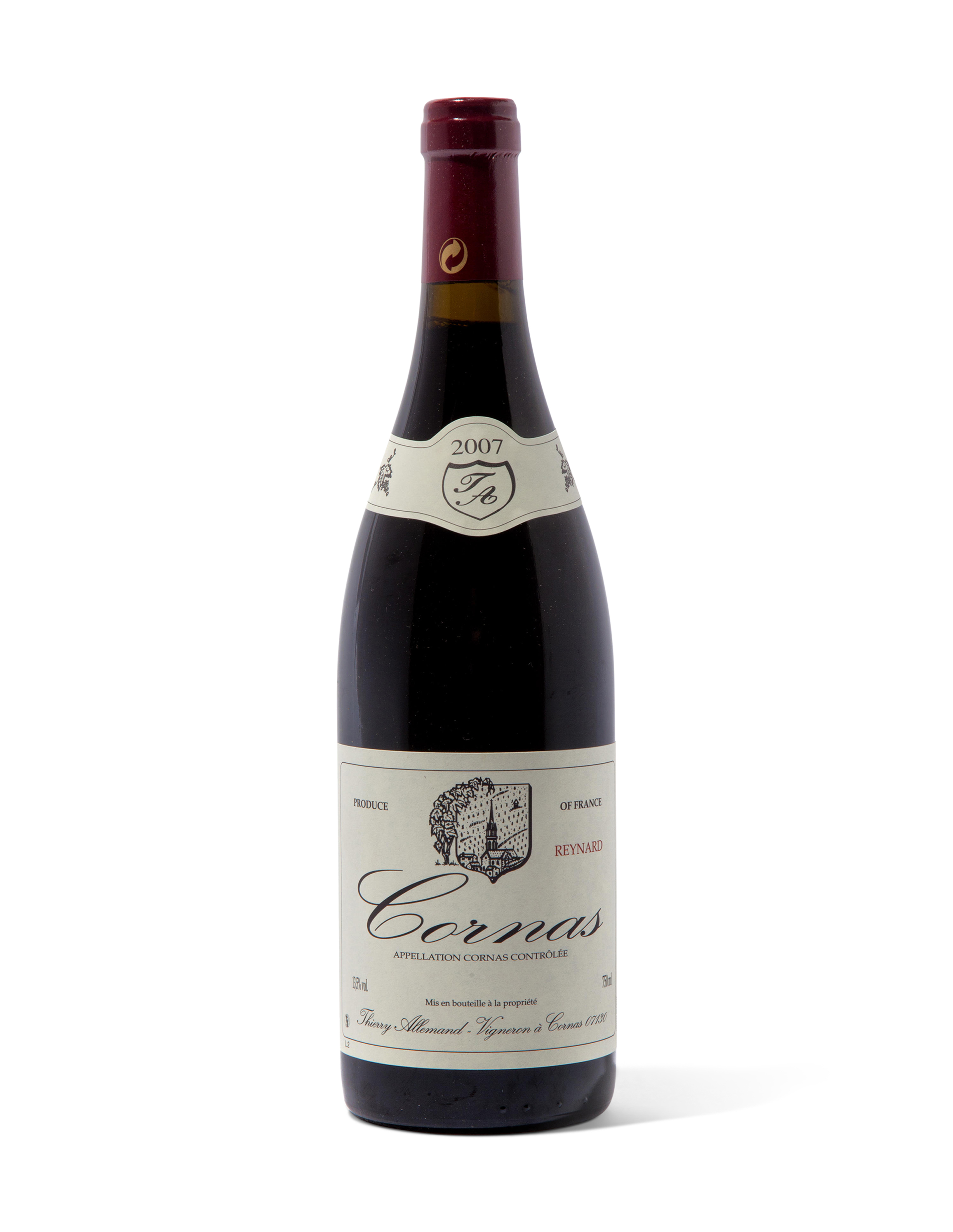 Domaine Thierry Allemand, Cornas Reynard 2007, Rhône | Christie’s