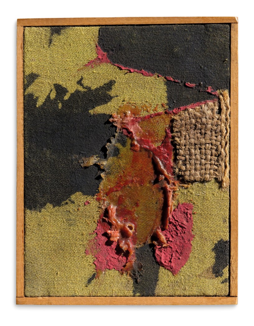 Alberto Burri (1915-1995), Sacco e Verde | Christie's