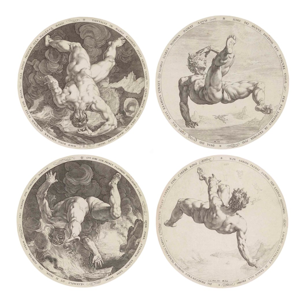 HENDRICK GOLTZIUS (1558-1617) AFTER CORNELIS CORNELISZ. VAN HAARLEM ...