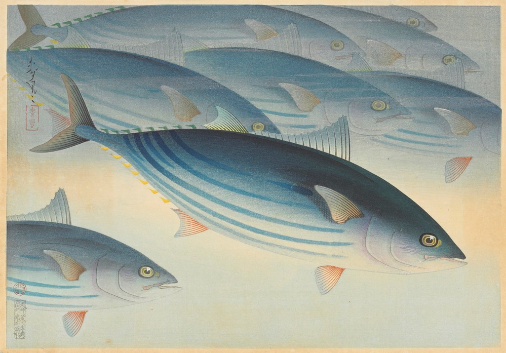 ONO BAKUFU (1888 - 1976), The Complete Set: Great Japanese Fish Picture ...