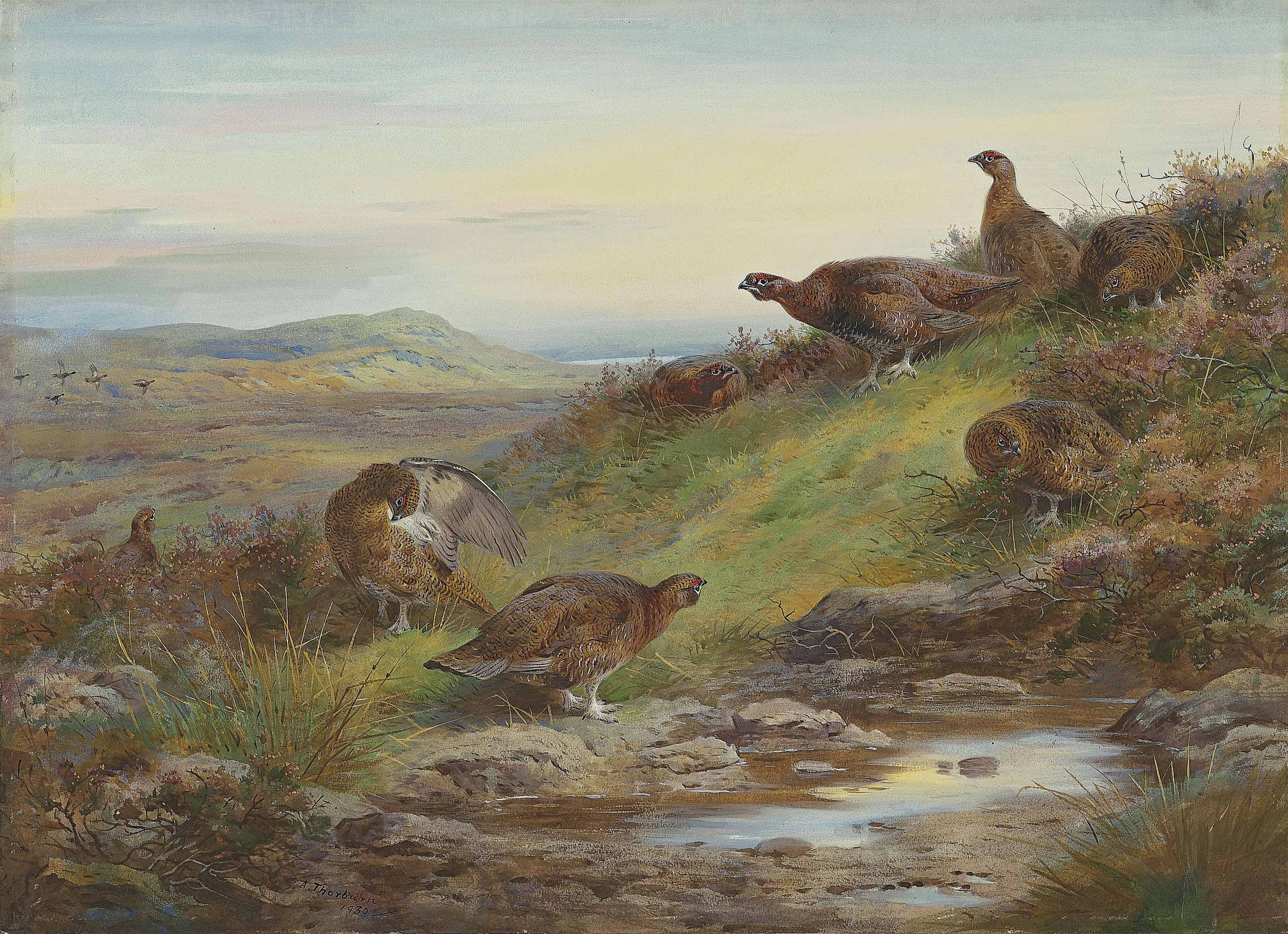 Archibald Thorburn: upcoming auctions, appraisal insights and free art ...
