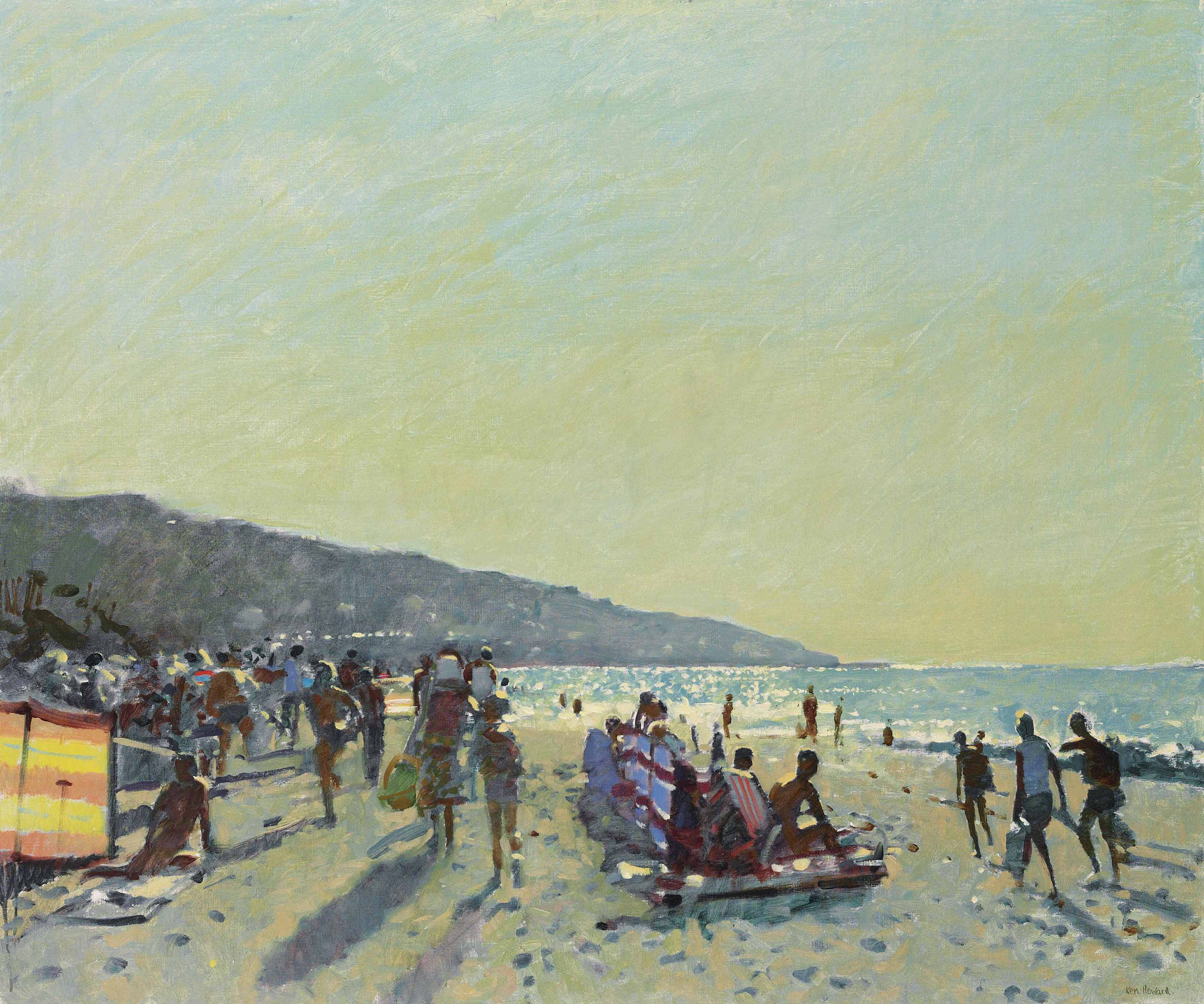 KEN HOWARD, R.A. (b. 1932), Sennen Evening II | Christie’s