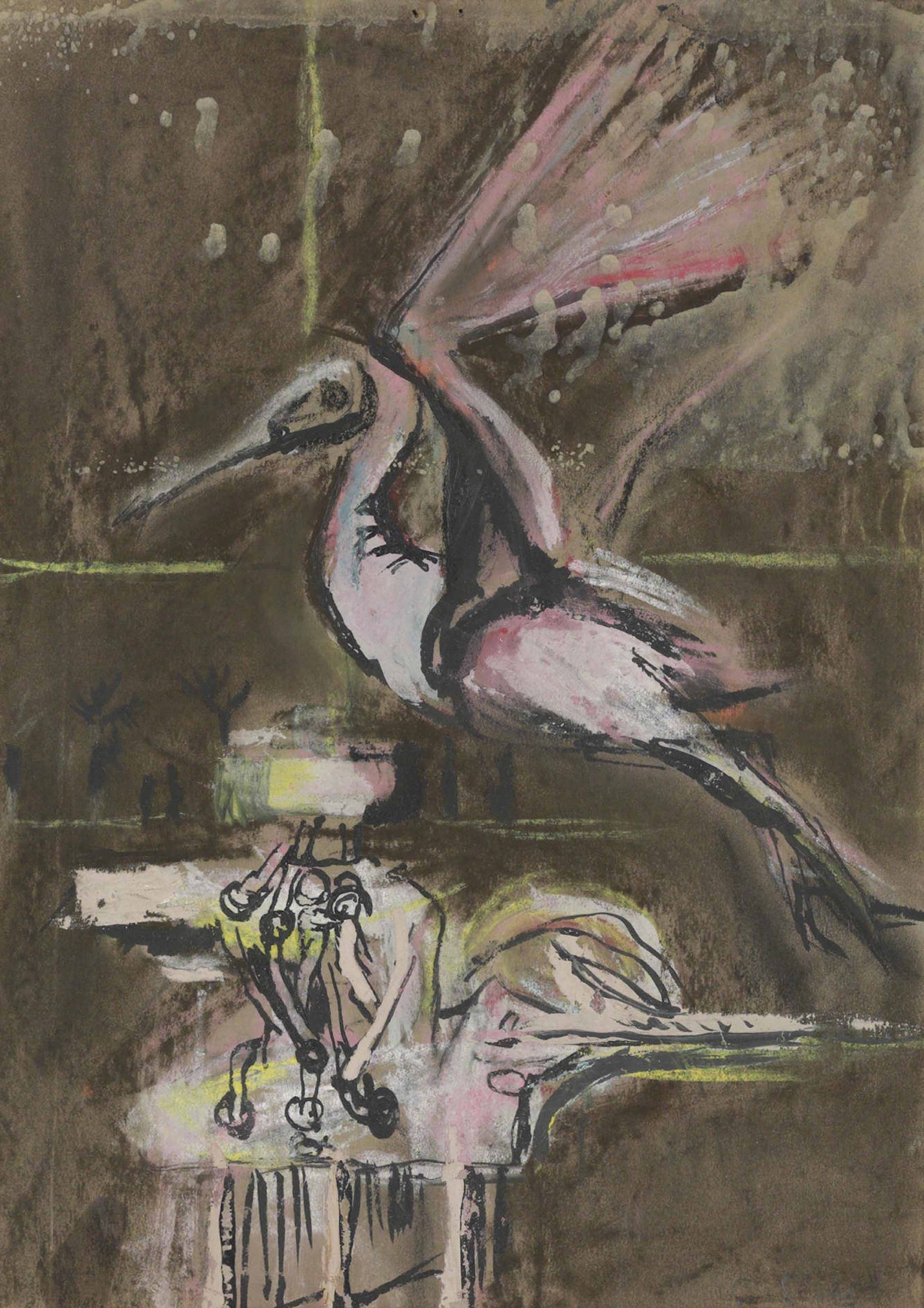 GRAHAM SUTHERLAND, O.M. (1903-1980), The pink bird | Christie’s
