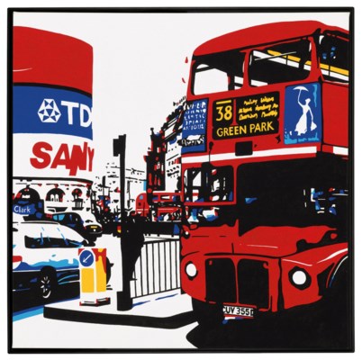 MATTHEW LINDOP (b. 1978), Piccadilly Circus no. 38 | Christie’s
