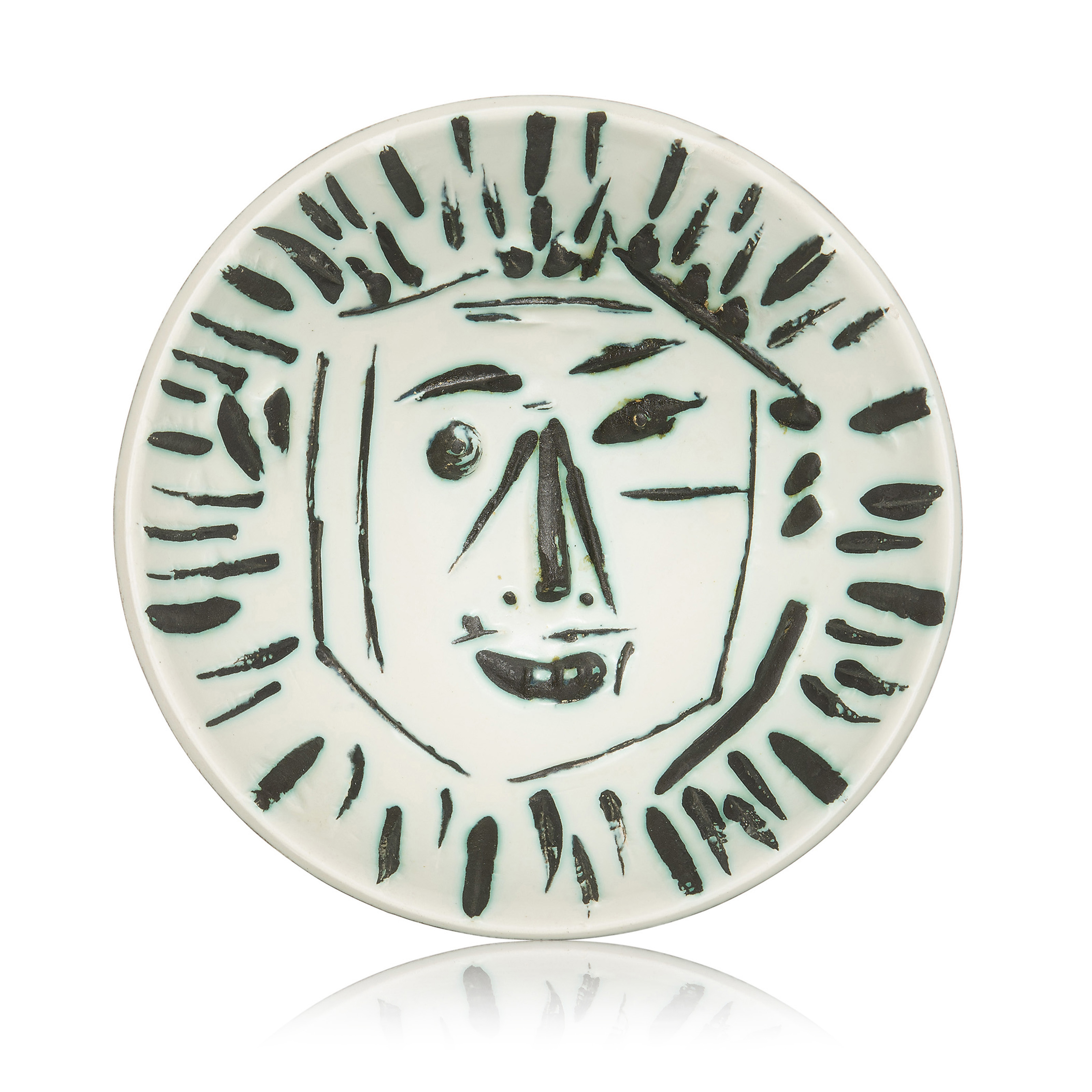 Pablo Picasso (1881-1973), Visage de face (A.R. 454) | Christie’s