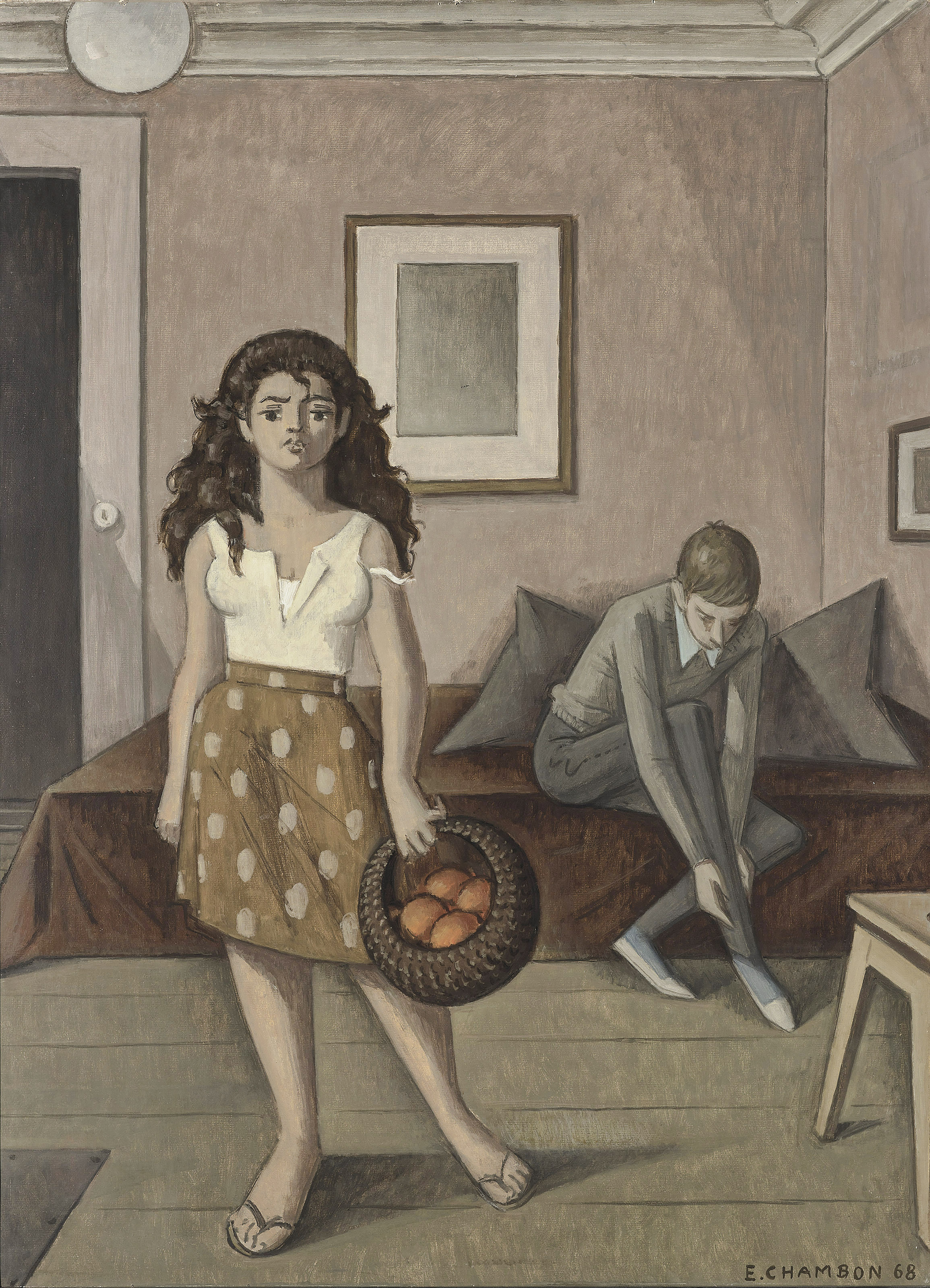 Émile Chambon (1905-1993), Le panier d'oranges | Christie’s