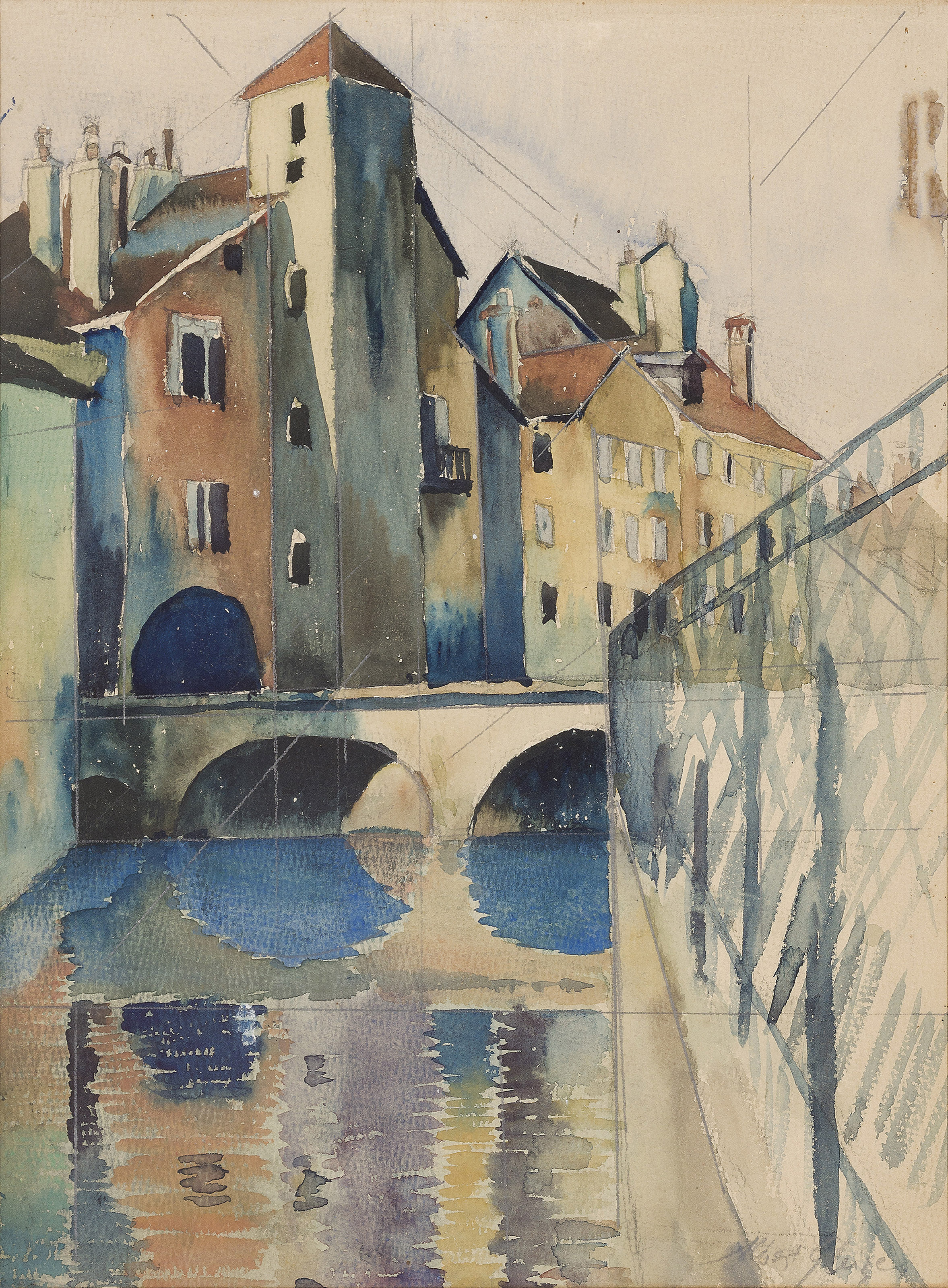 Albert Gleizes (1881-1953), Le pont Christie’s Albert Gleizes (1881-1953)