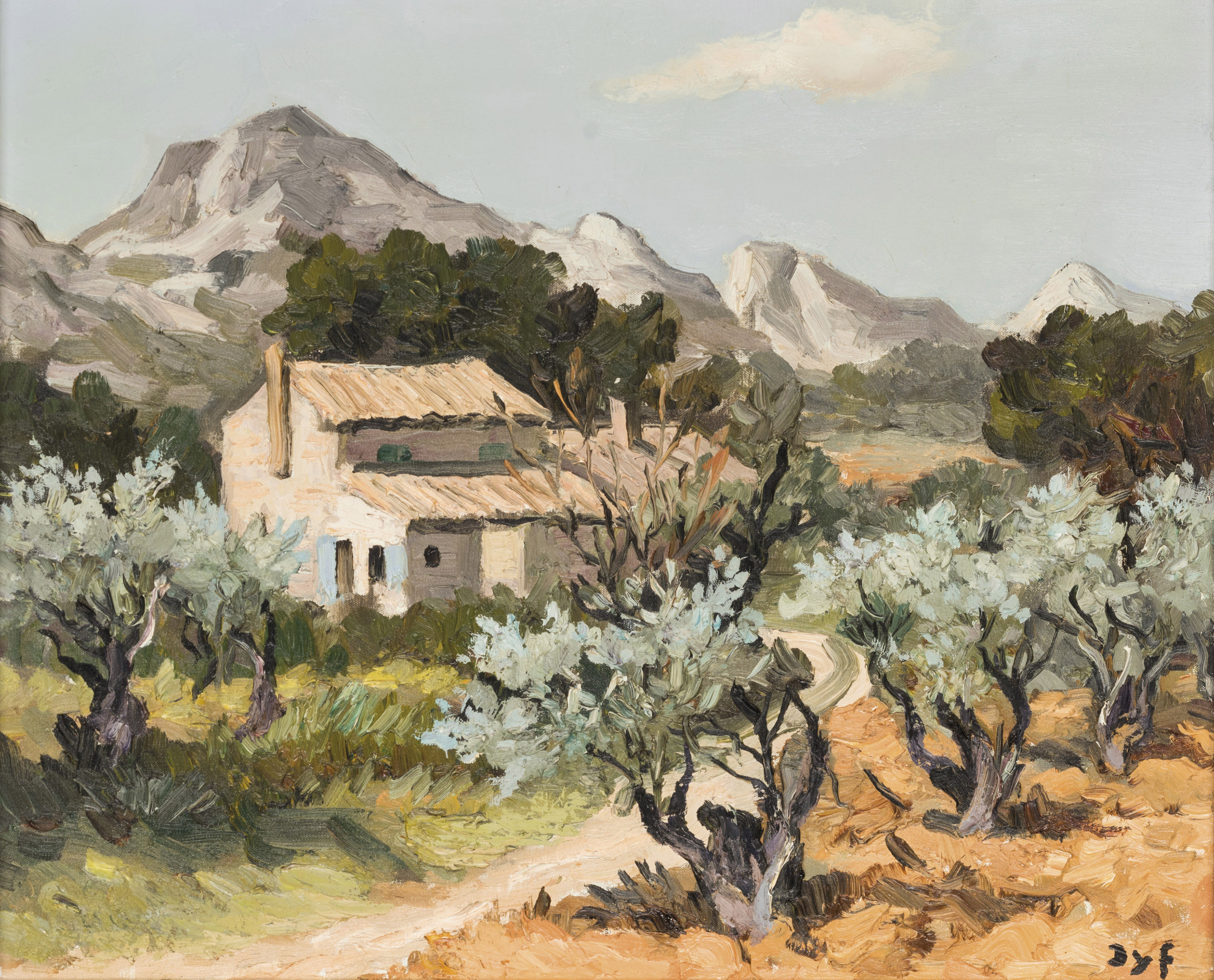 Marcel Dyf (1899-1985), Oliviers en Provence Christie’s Marcel Dyf ...