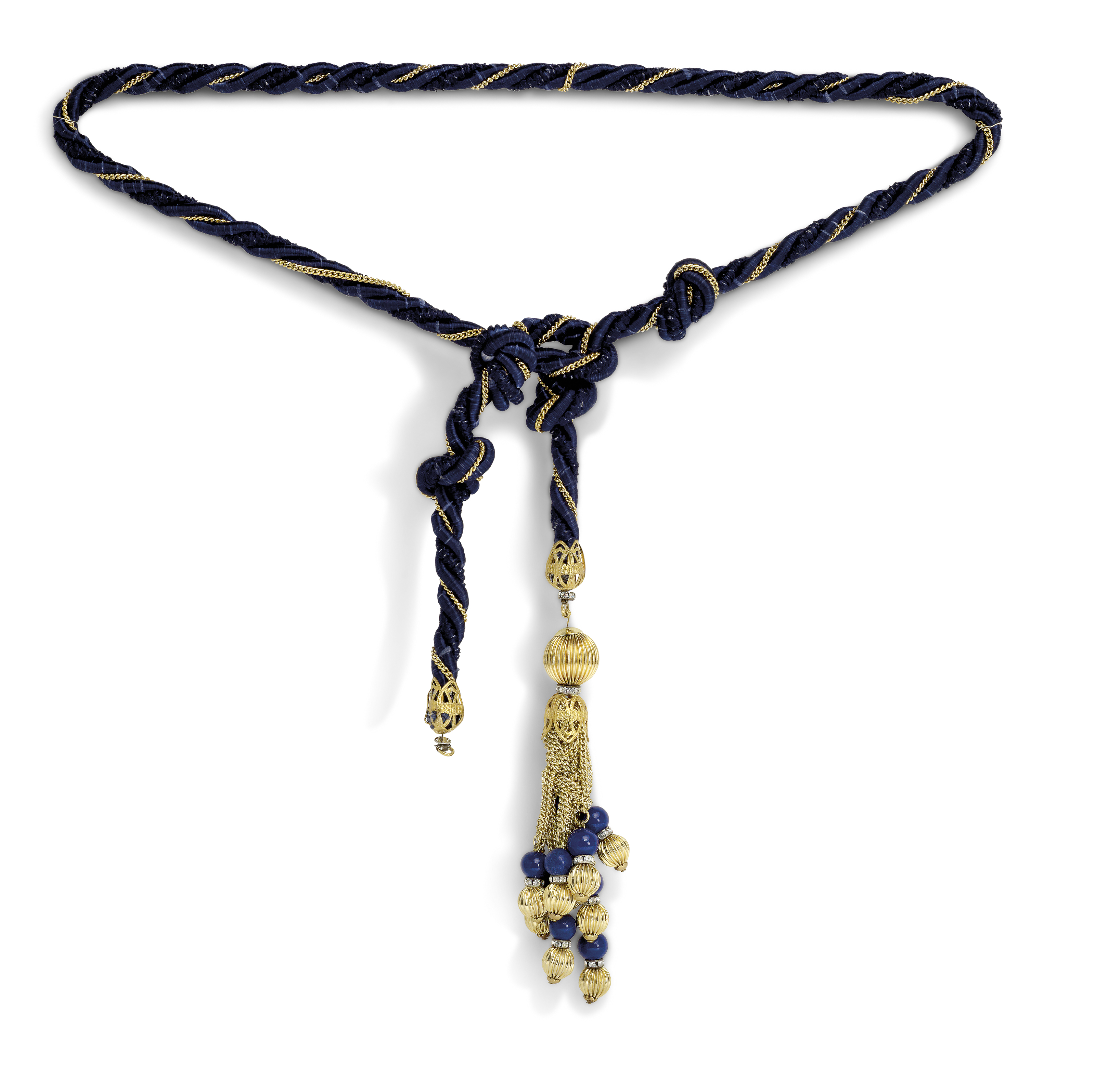 FOUR TWISTED SILK ROPE BELTS, 1980s Christie’s FOUR TWISTED SILK ROPE BELTS