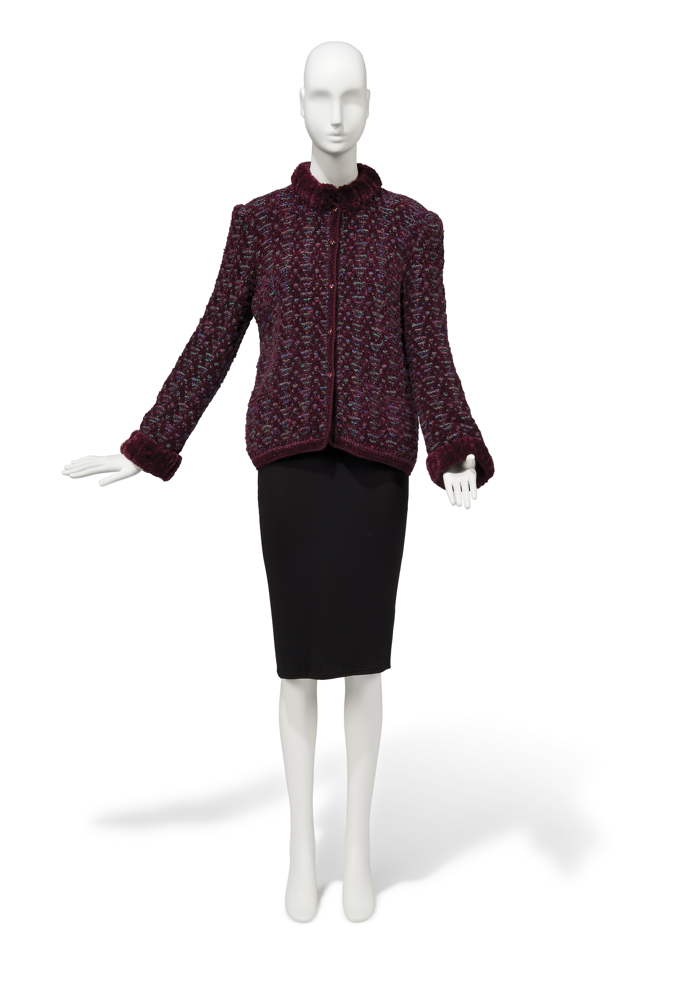 A KNITTED JACKET, BOUTIQUE GIVENCHY PARIS, 1980s | Christie’s