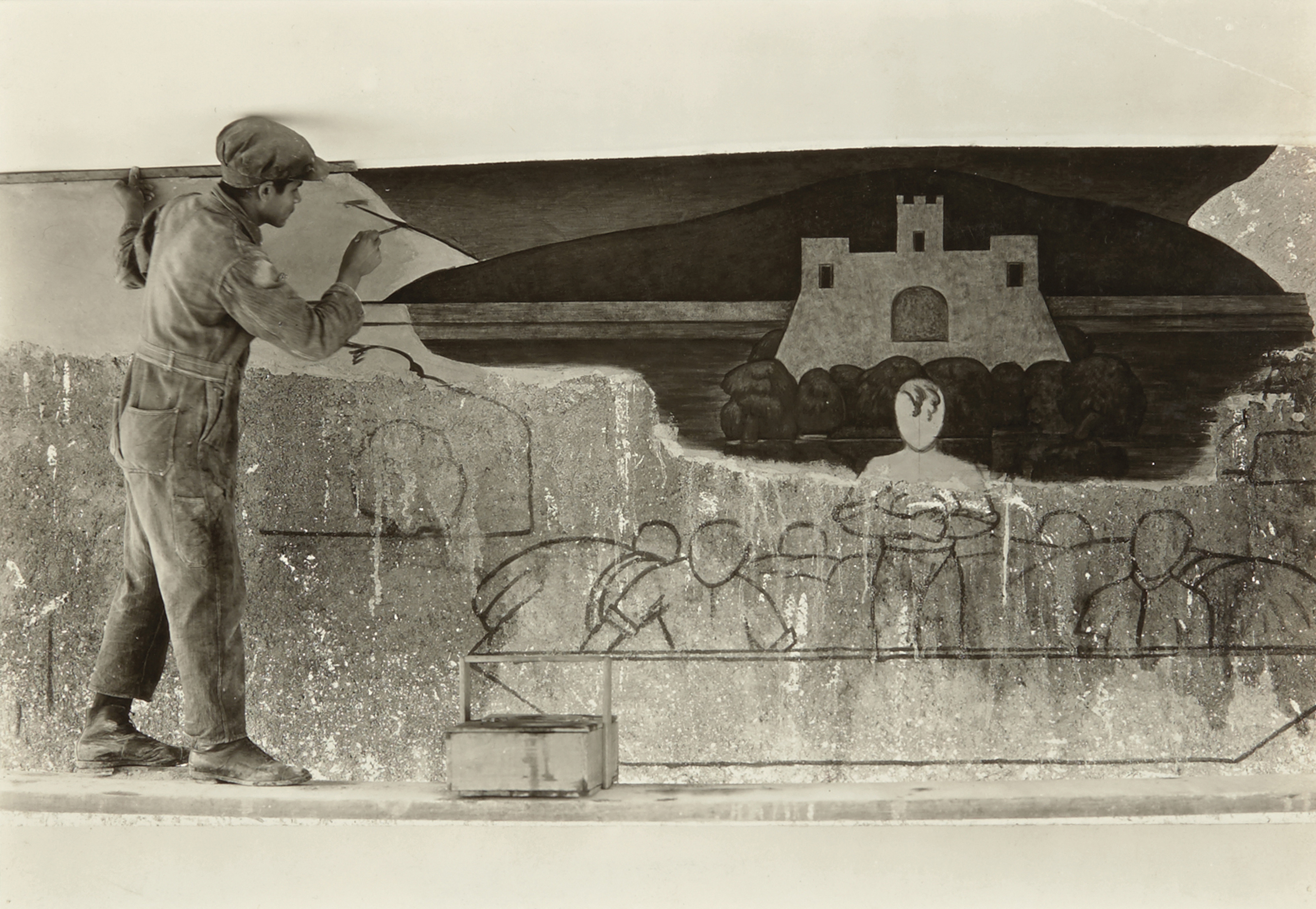 TINA MODOTTI (1896-1942), Pacheco Painting a Mural, 1927 | Christie’s