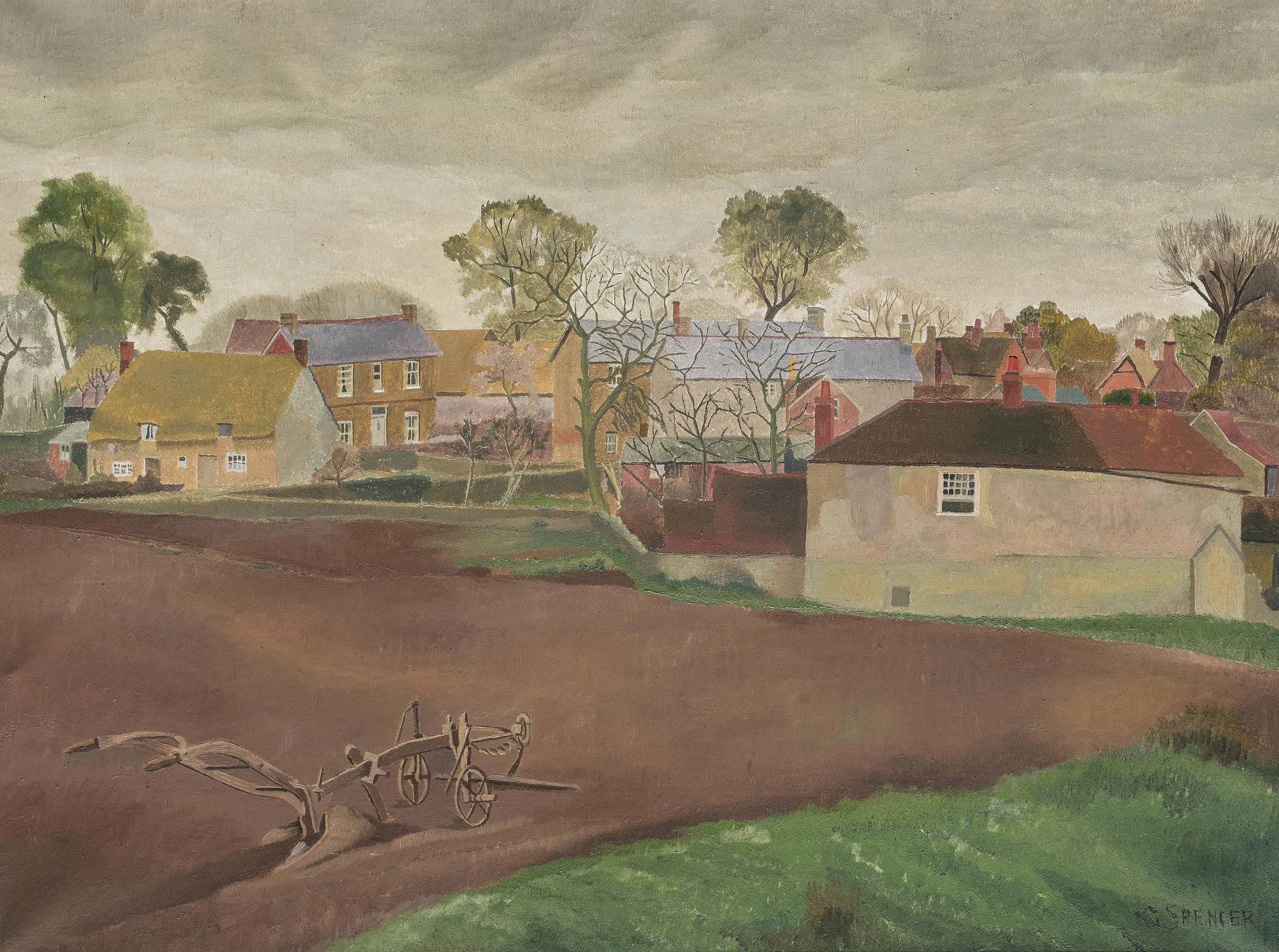 Gilbert Spencer - Lose in unserem Preisarchiv - LotSearch