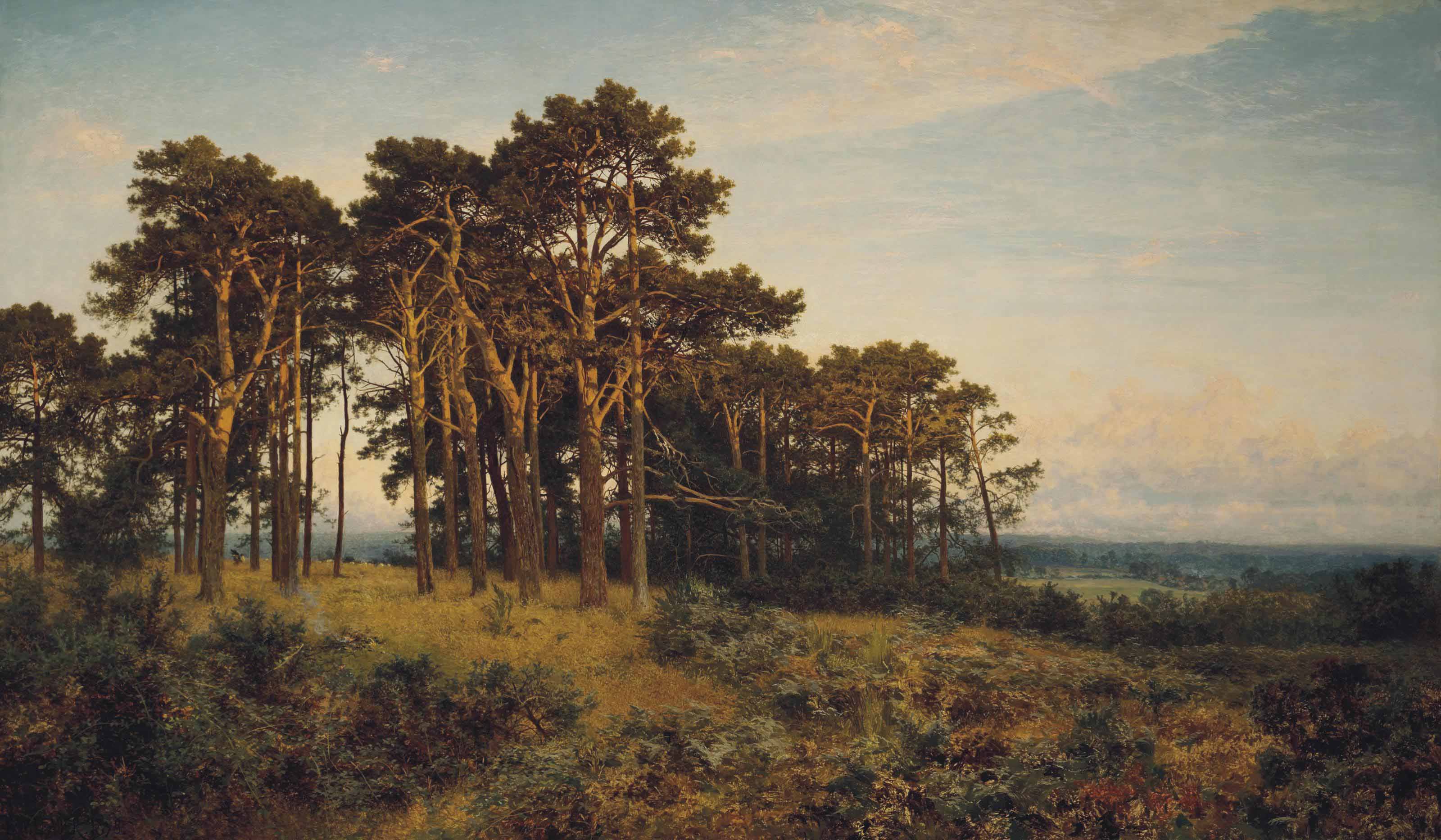 Benjamin Williams Leader, R.A. (1831-1923) , Evening Glow | Christie's