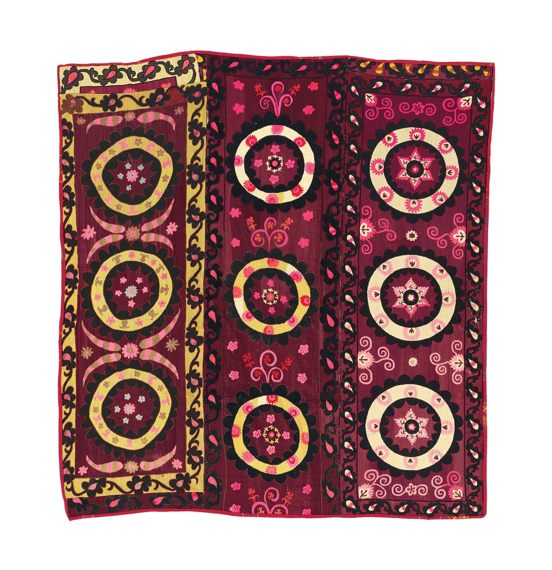 A COMPOSITE SUSANI, UZBEKISTAN, LATE 19TH/EARLY 20TH CENTURY | Christie's