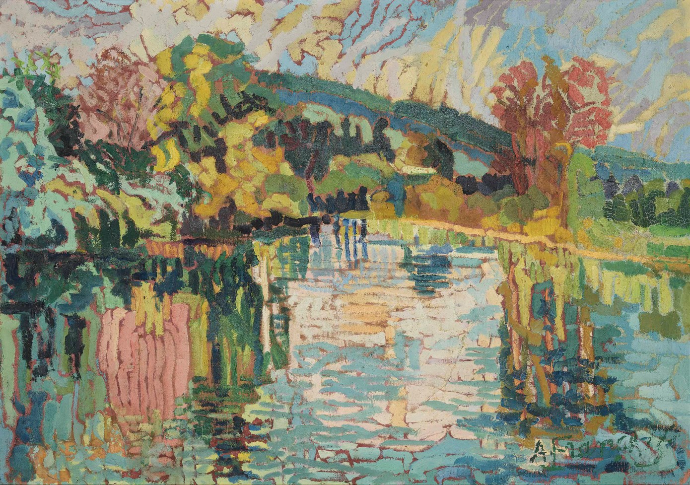 Anne Français (French, 1909-1995), La Ferté-sous-Jouarre | Christie's