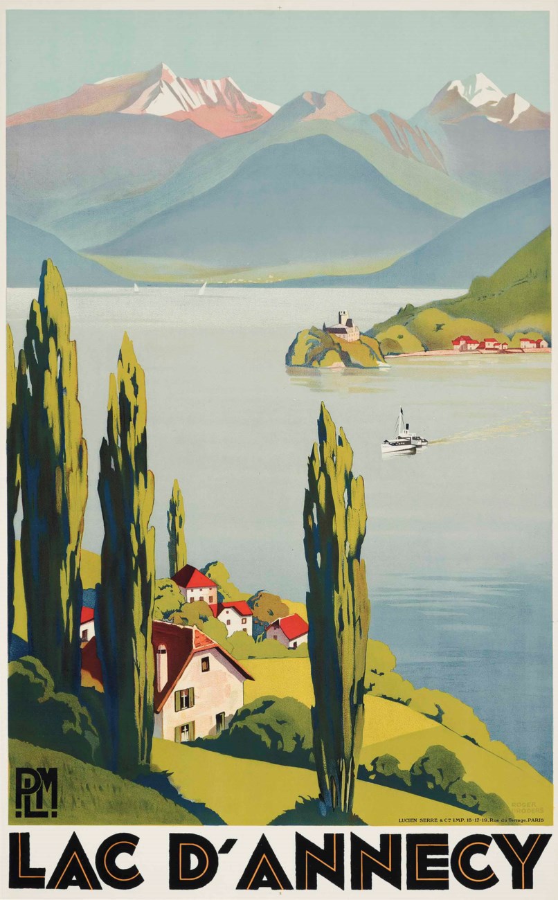 Roger Broders (1883-1953), LAC D'ANNECY | Christie's
