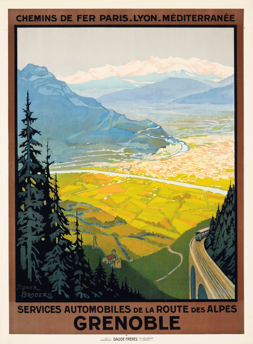 Roger Broders (1883-1953), GRENOBLE | Christie's