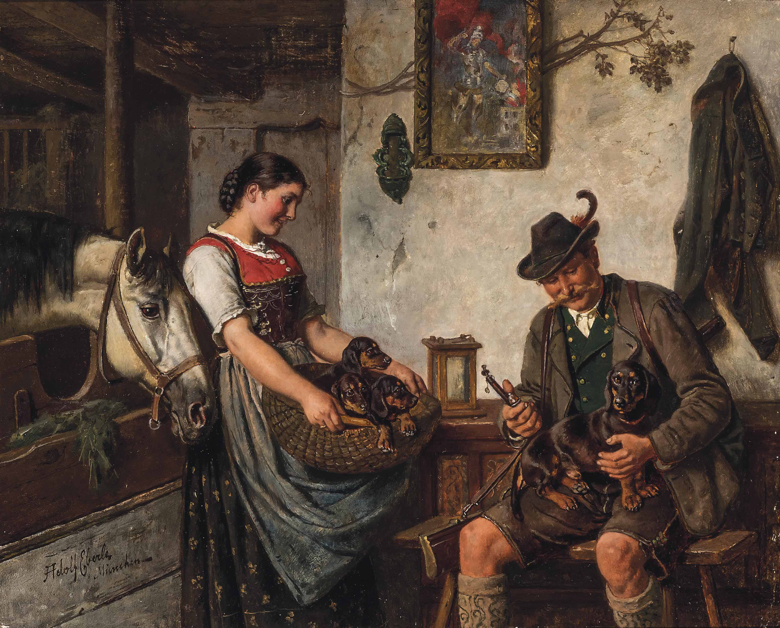 EBERLE, ADOLF - auctions & price archive