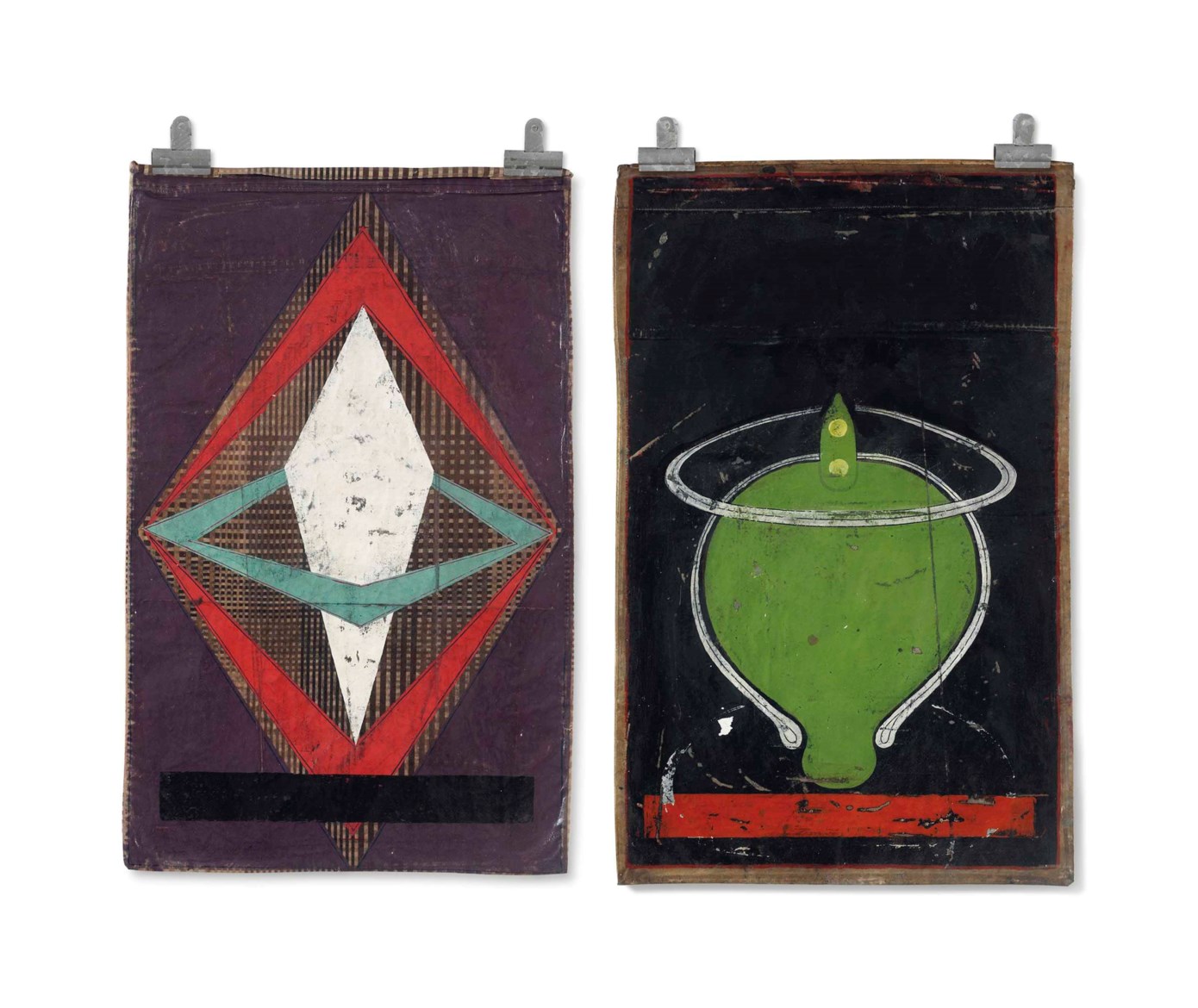 Tim Ellis (B. 1981), (i) Untitled in Different Guises III(ii) United in ...