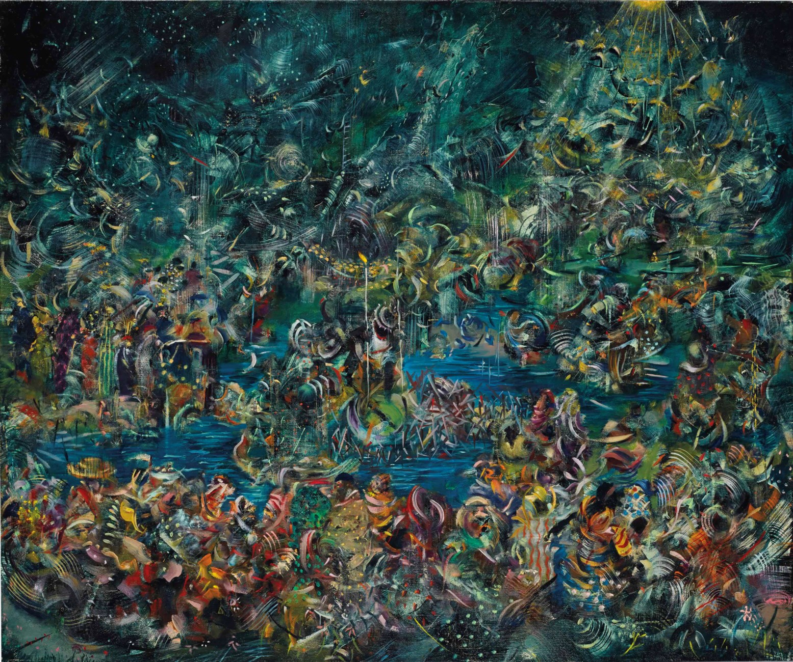 Ali Banisadr (Iranian, b. 1976), The Light | Christie's