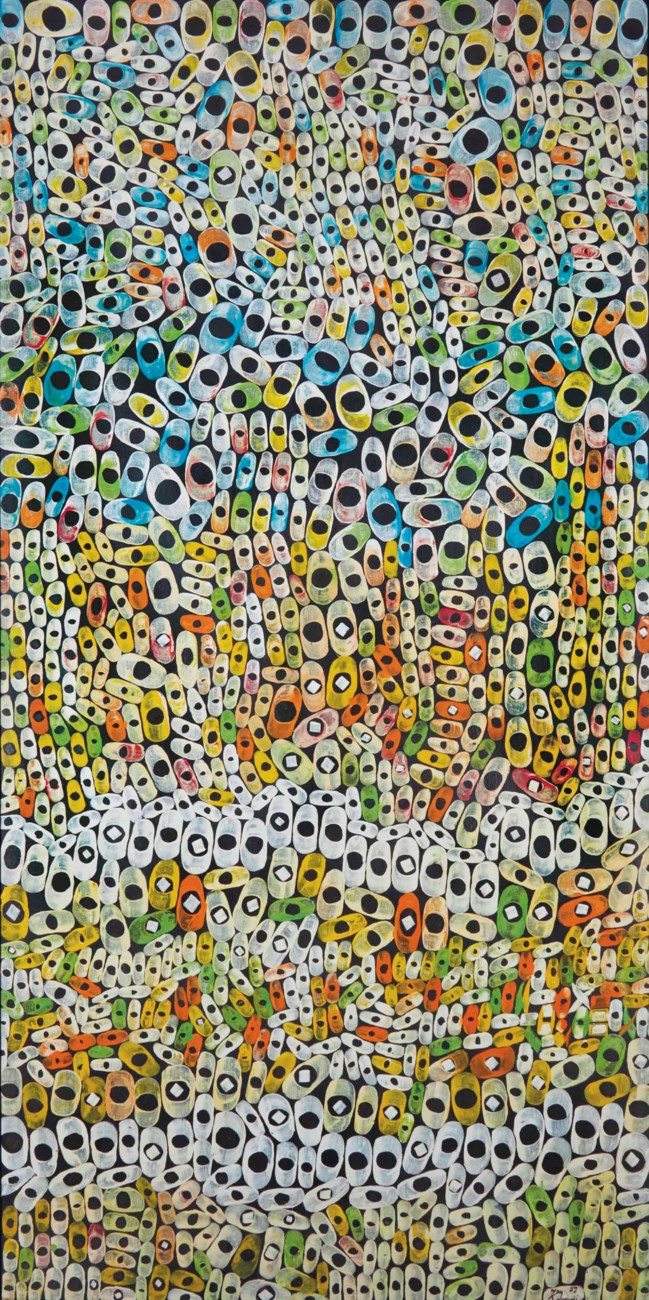 Charles-Hossein Zenderoudi (French, born in Iran 1937)