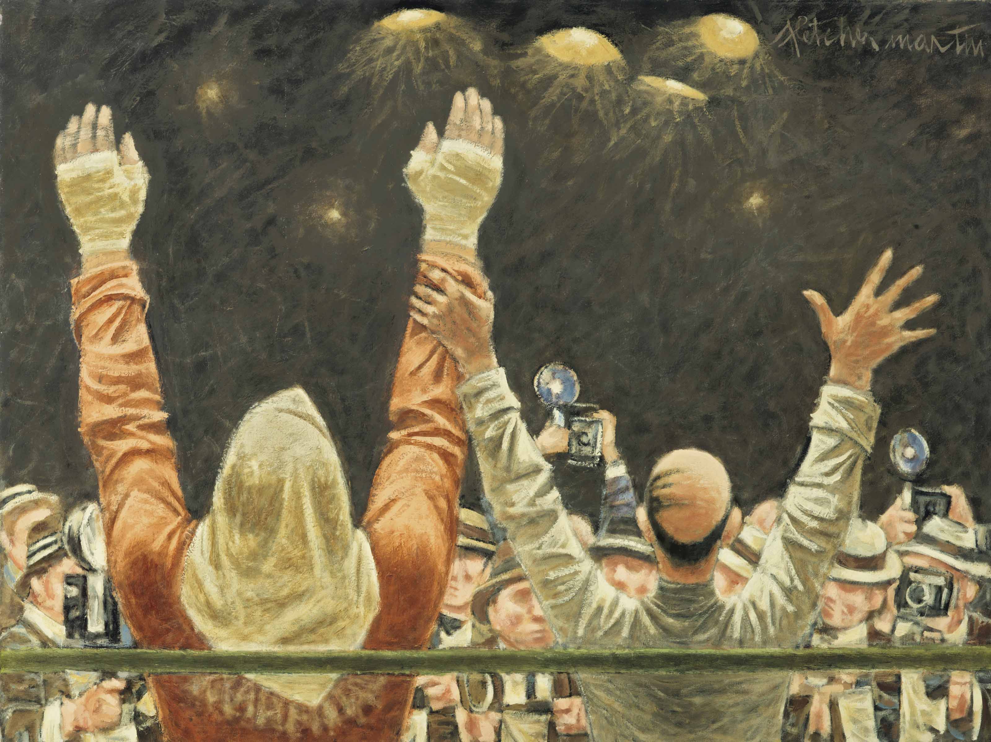 Fletcher Martin (1904-1979), Homage to Rocky Marciano | Christie’s
