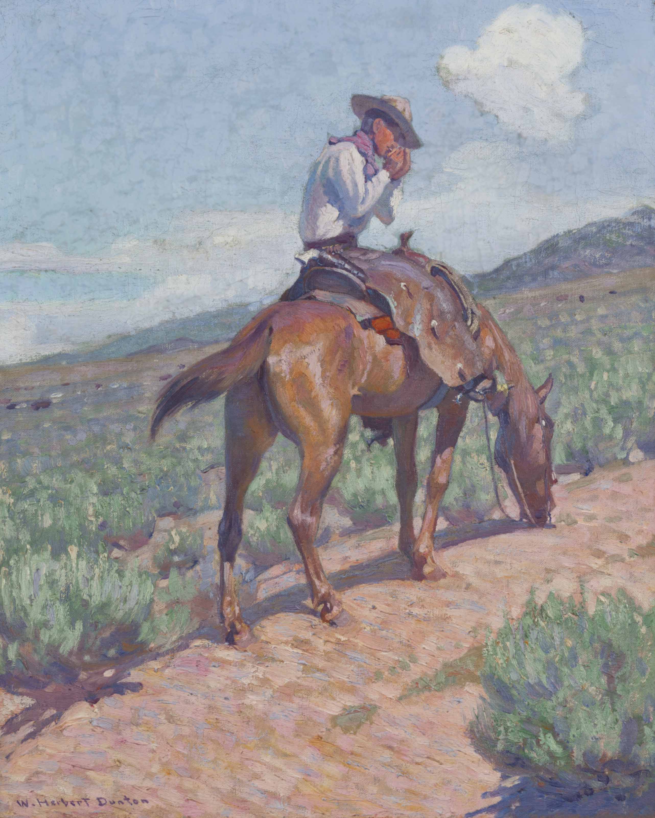 William Herbert Dunton (1878-1936), The Day Herder | Christie’s