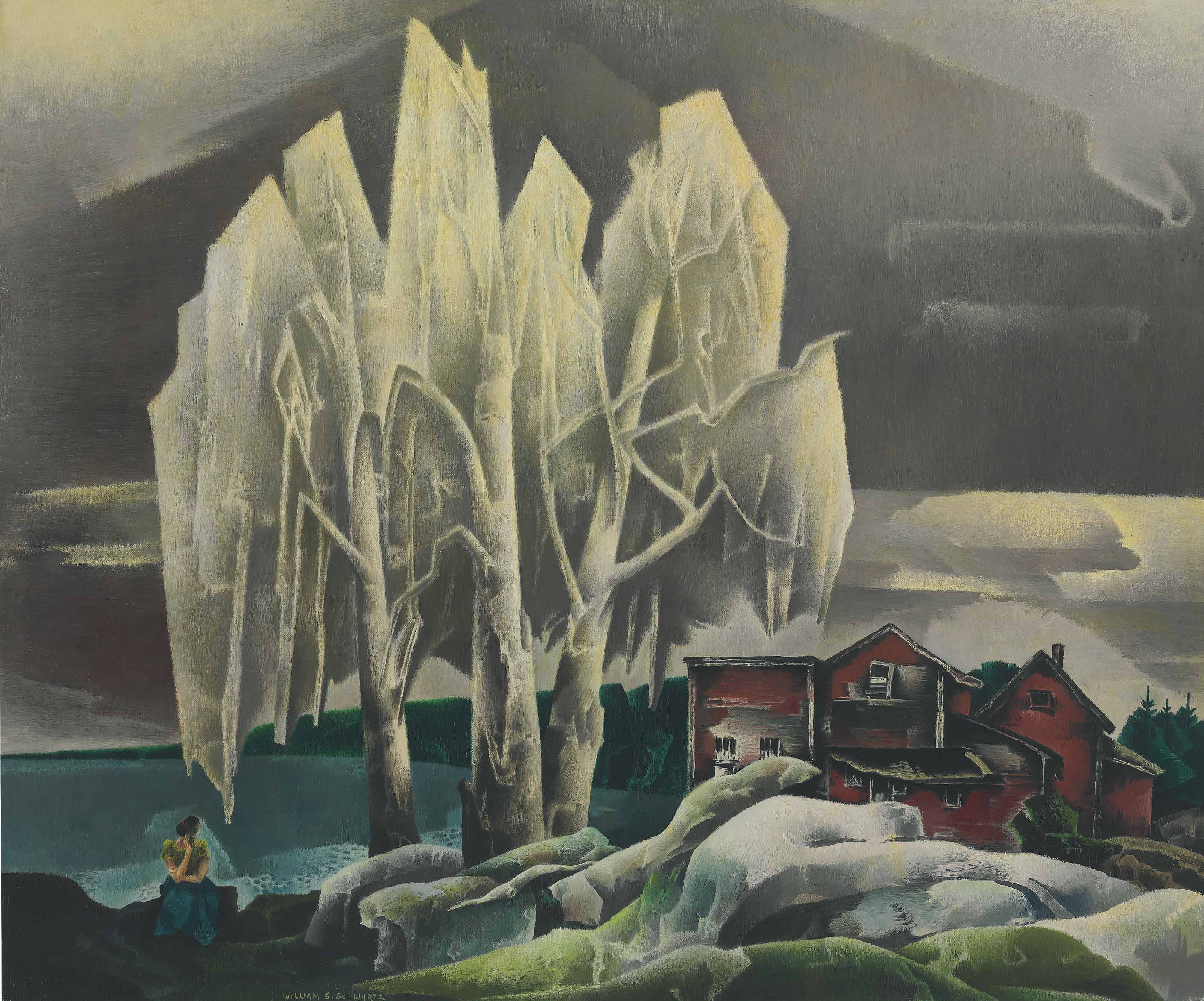 William Samuel Schwartz (1896-1977), Spreading Chestnut | Christie’s