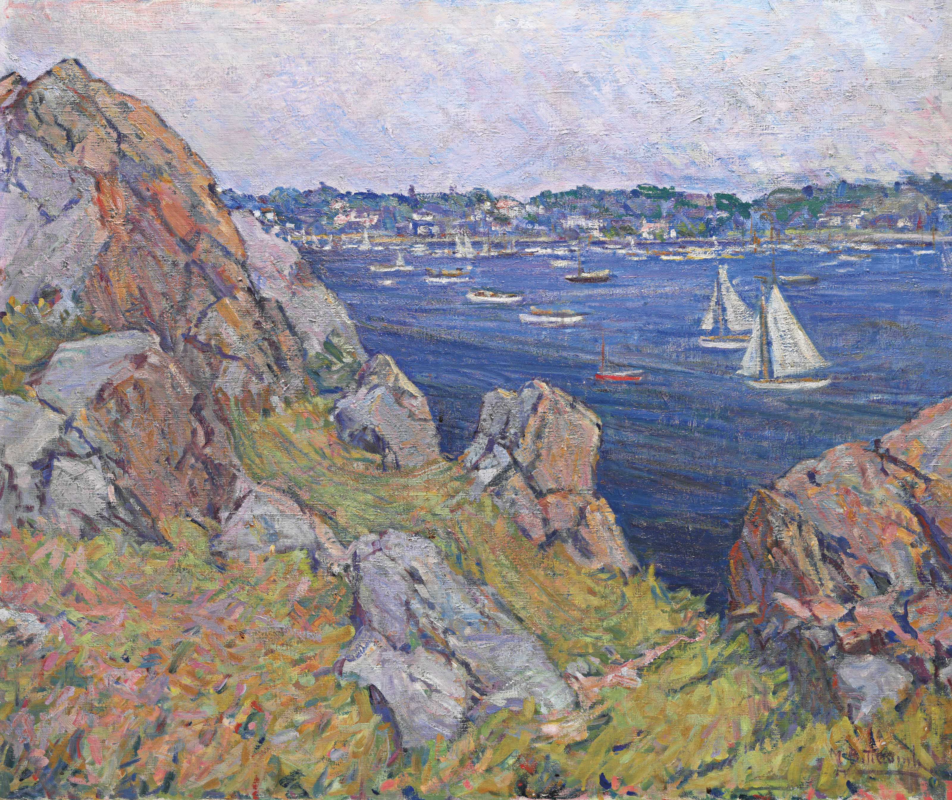 Mary Bradish Titcomb (1858-1927), Marblehead Harbor | Christie’s