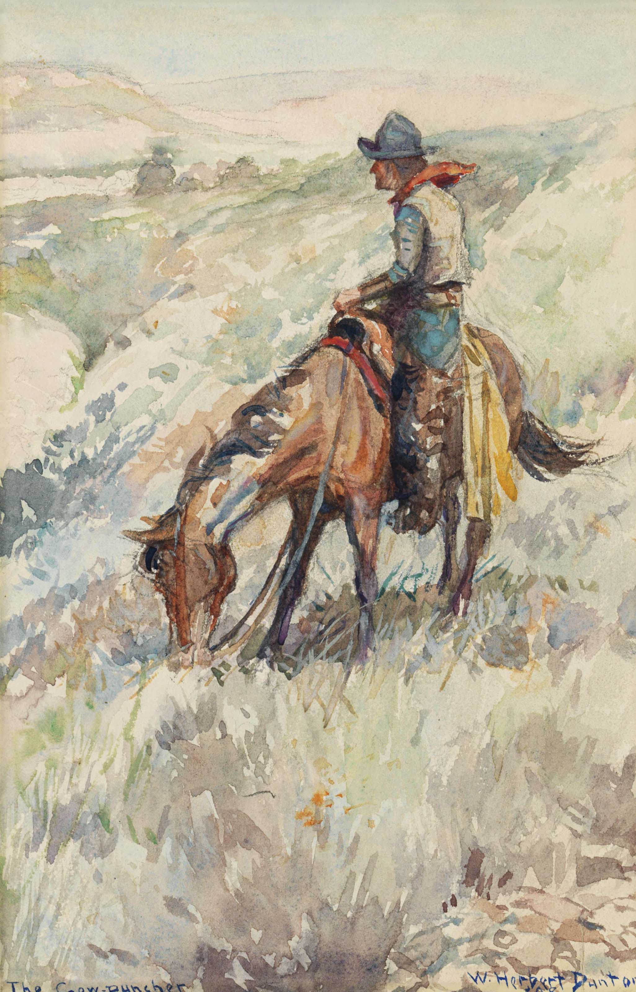 William Herbert Dunton (1878-1936), The Cow-puncher | Christie’s