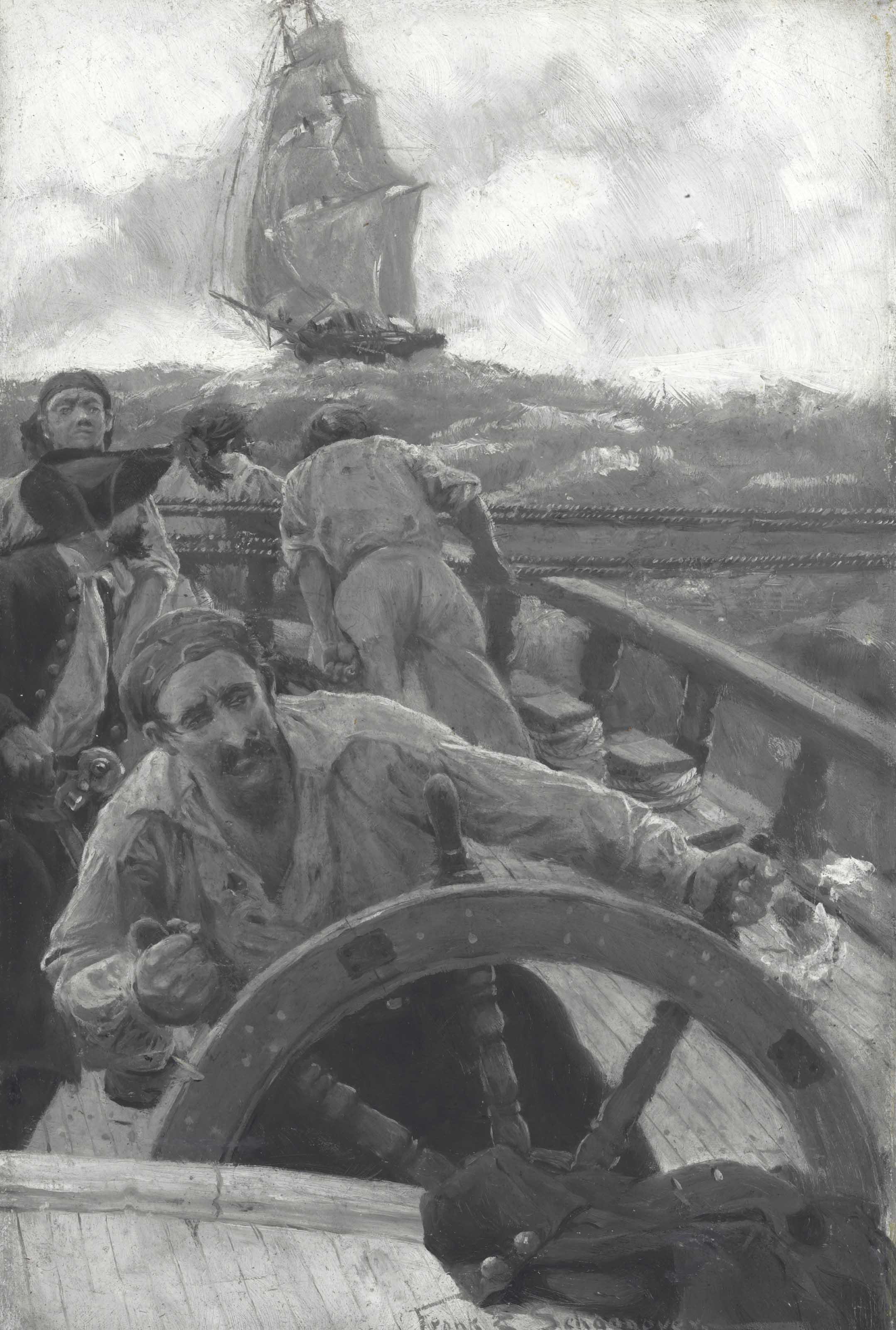 Frank Earle Schoonover (1877-1972), The Chase | Christie’s