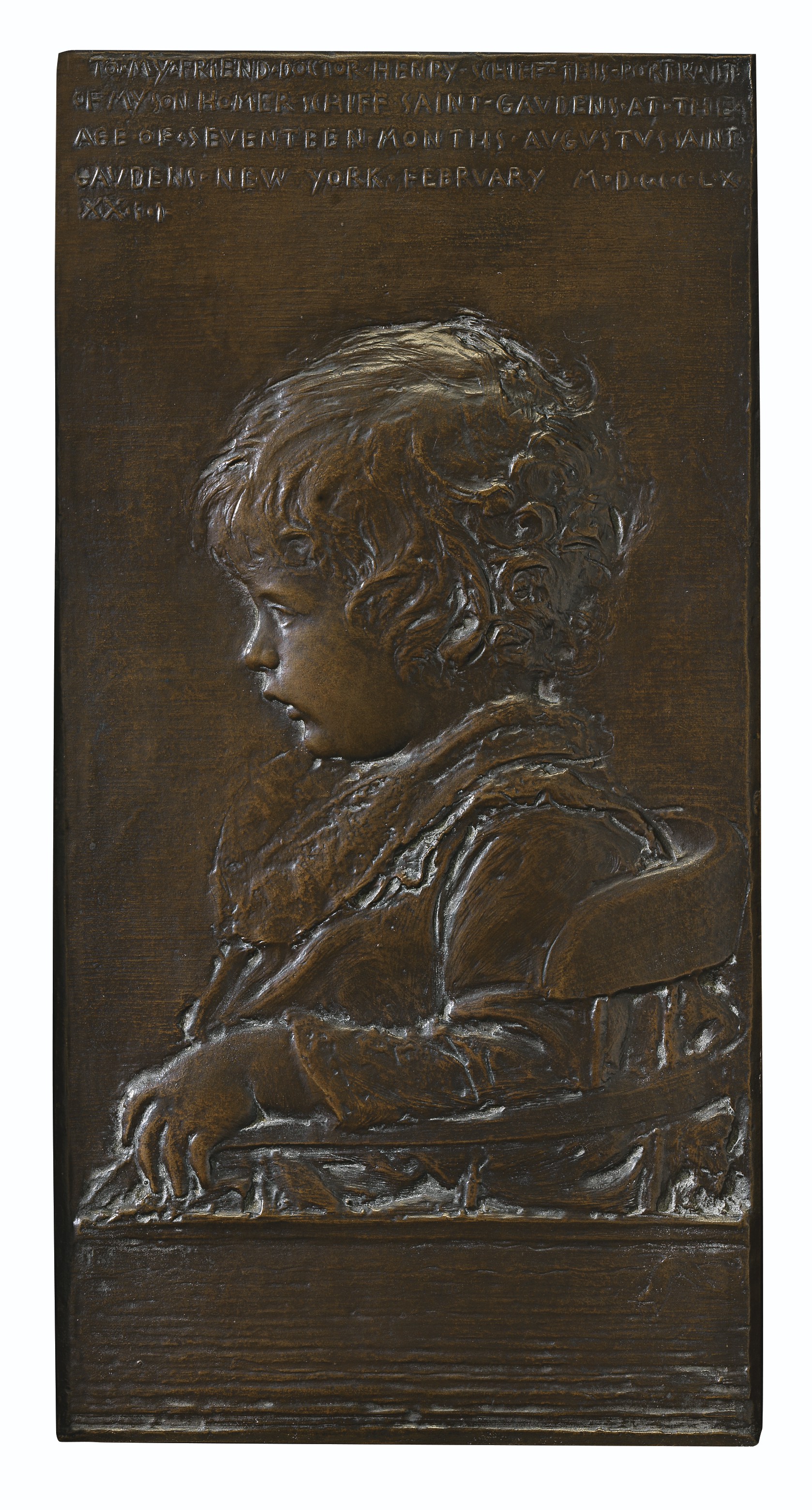 Augustus Saint-Gaudens (1848-1907), Homer Saint-Gaudens | Christie’s