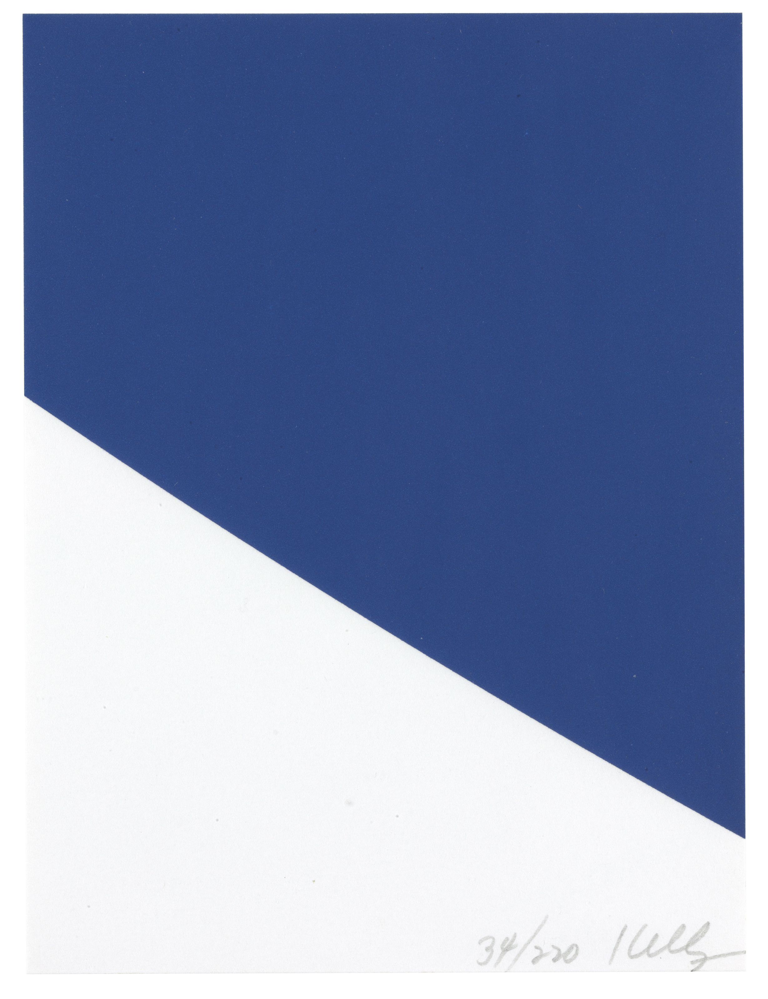 ELLSWORTH KELLY (1923-2015), Blue Curve | Christie’s
