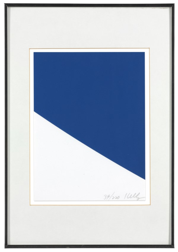 ELLSWORTH KELLY (1923-2015), Blue Curve | Christie’s