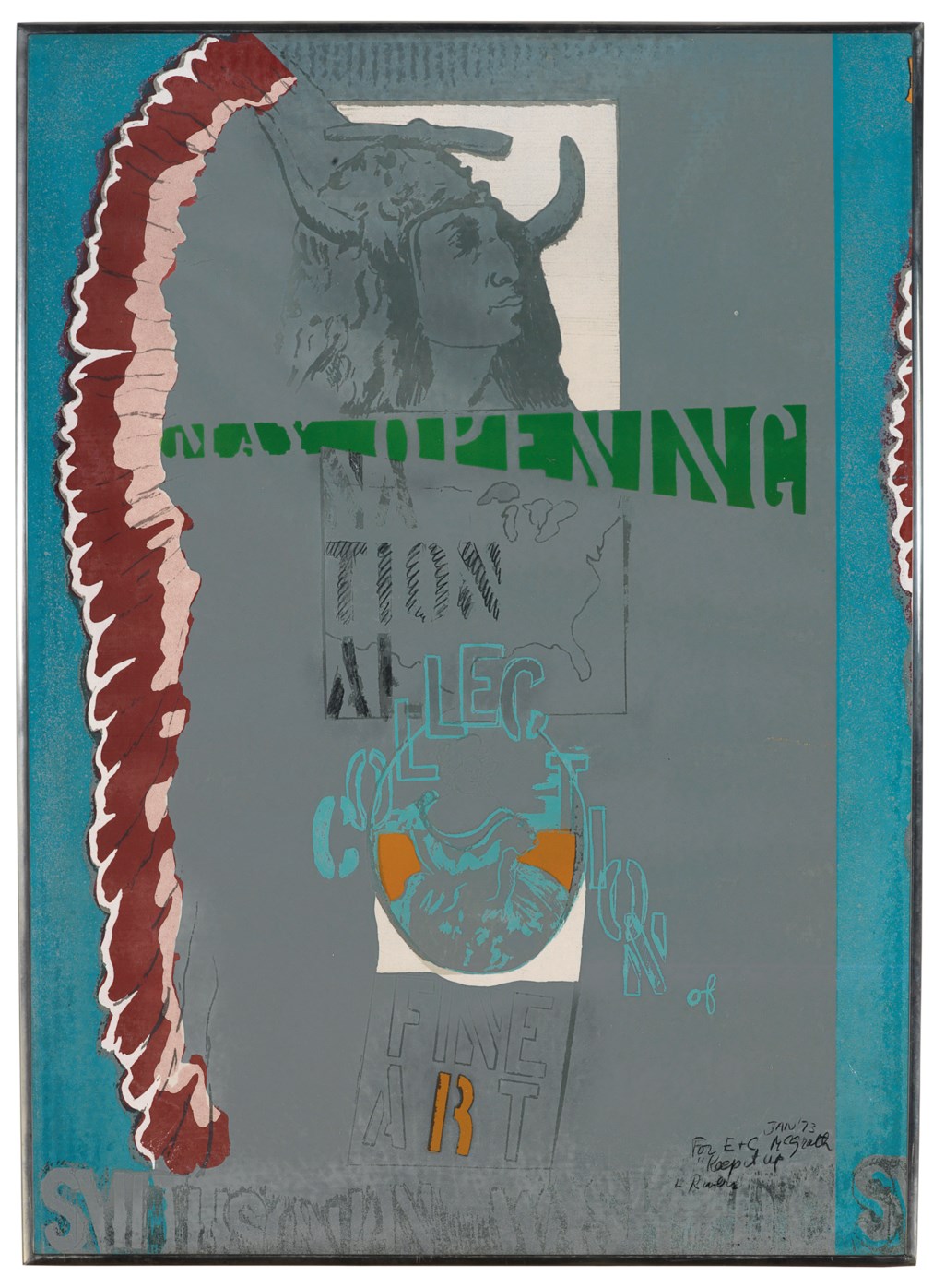 LARRY RIVERS (1923-2002), Smithsonian Institute - National Collection ...