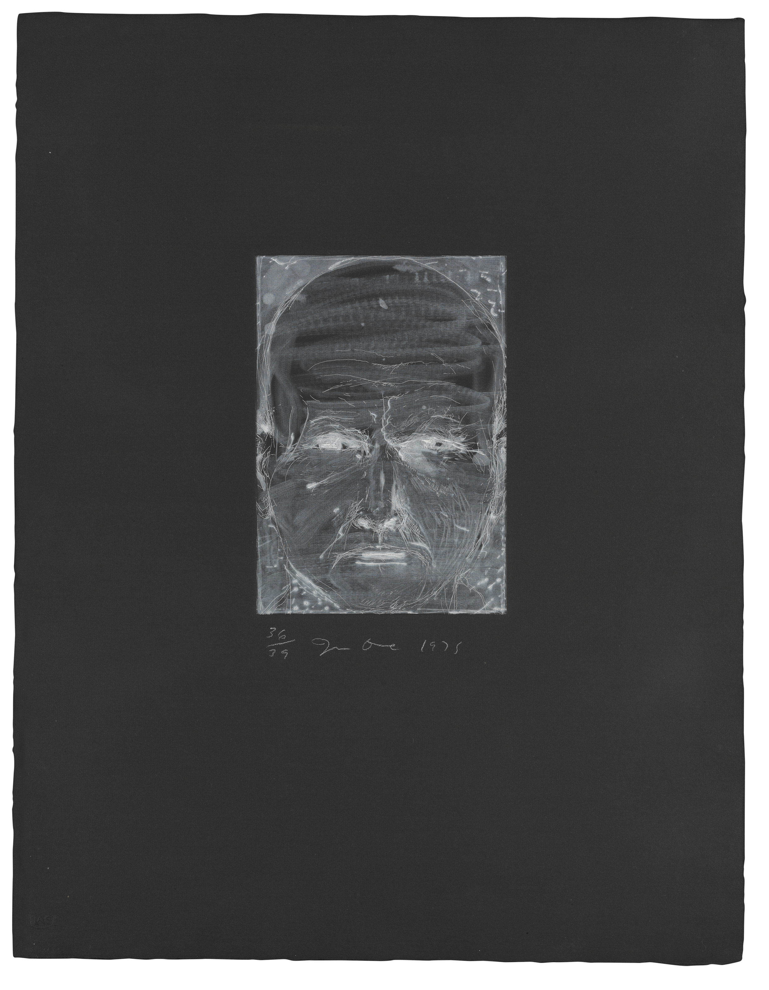 JIM DINE (B. 1935), Self Portrait as a Negative | Christie’s