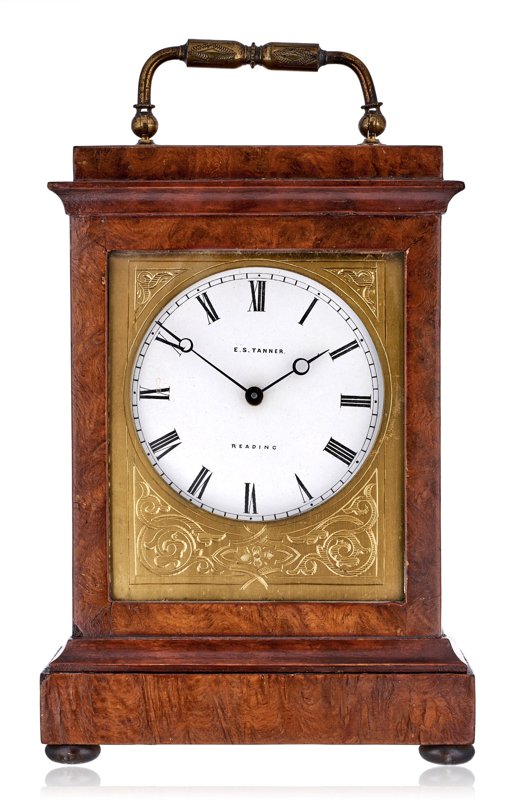 FRENCH TABLE CLOCK, RETAILED BY E.S. TANNER, READING, | Christie’s