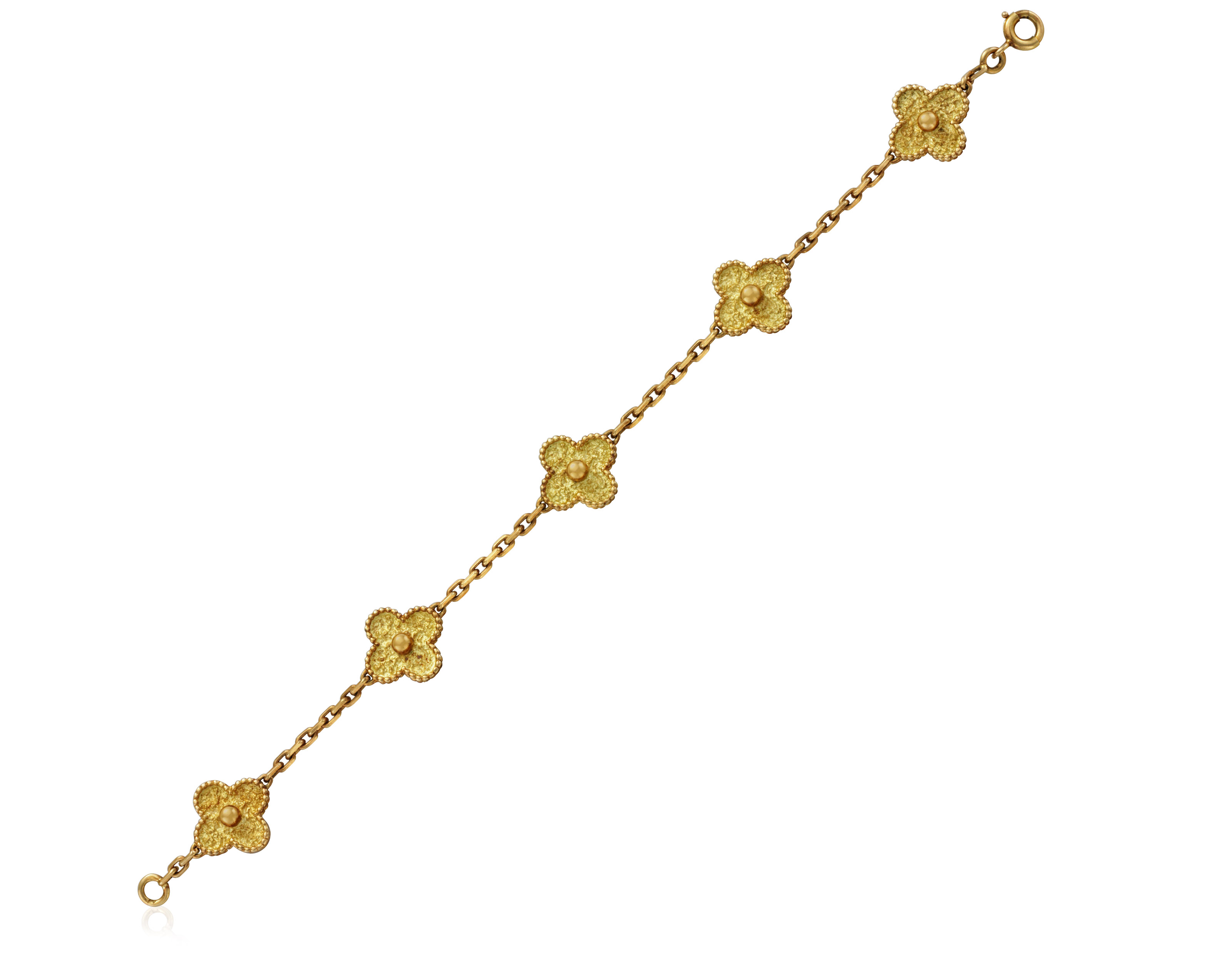 VAN CLEEF & ARPELS 'VINTAGE ALHAMBRA' BRACELET, | Christie’s