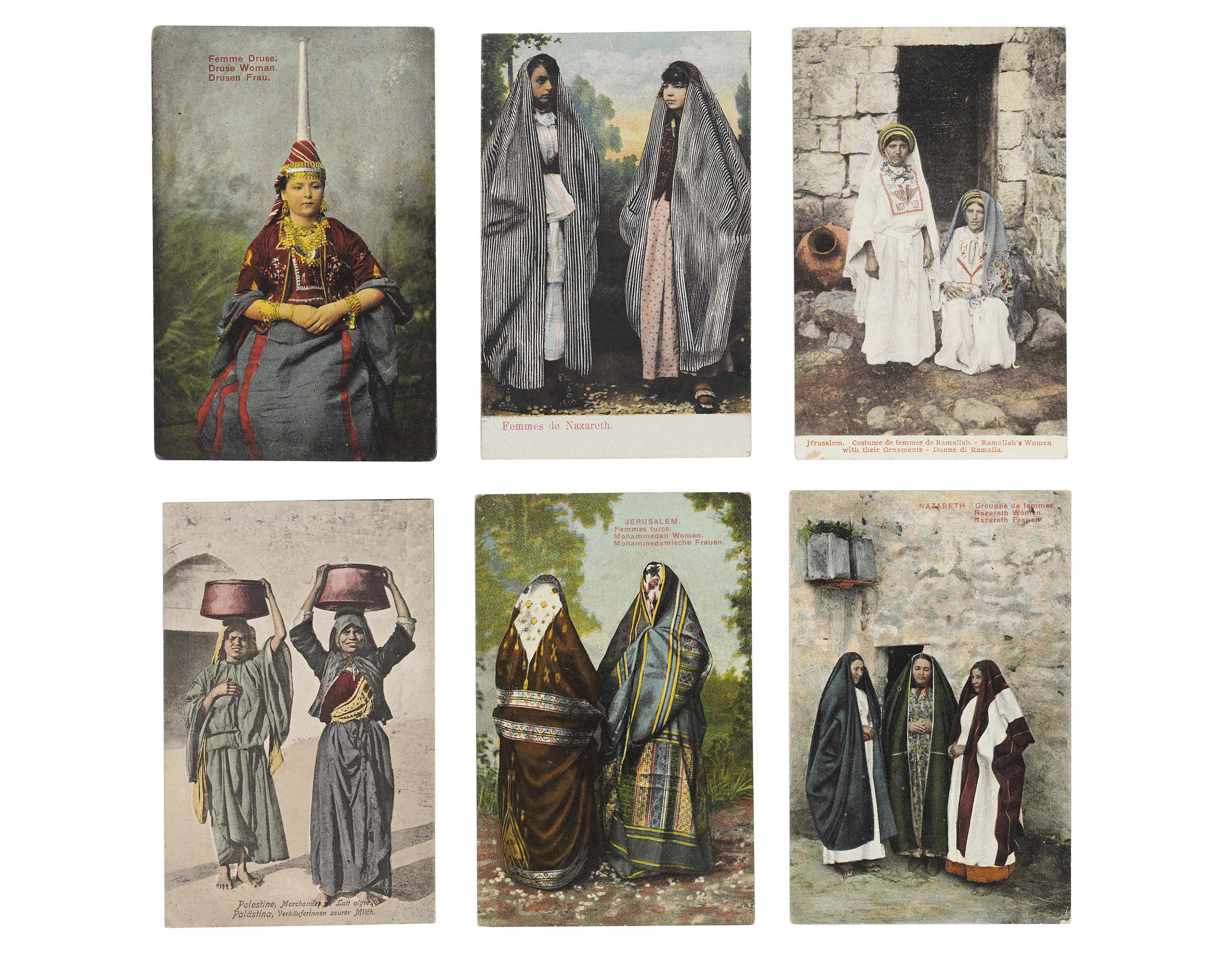 452 POSTCARDS SHOWING PALESTINE, PALESTINE POSTCARDS, C. 1920S-1930S ...