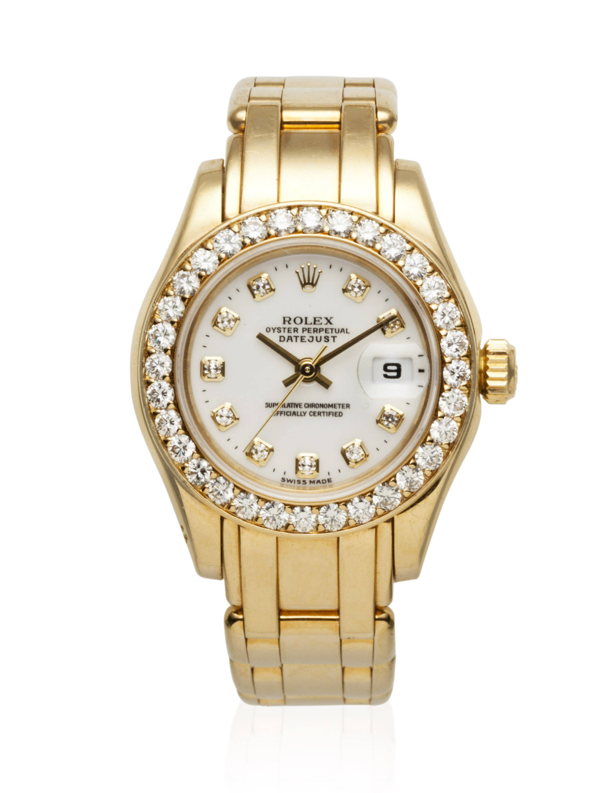 ROLEX 'PEARLMASTER' GOLD AND DIAMOND WATCH, | Christie’s