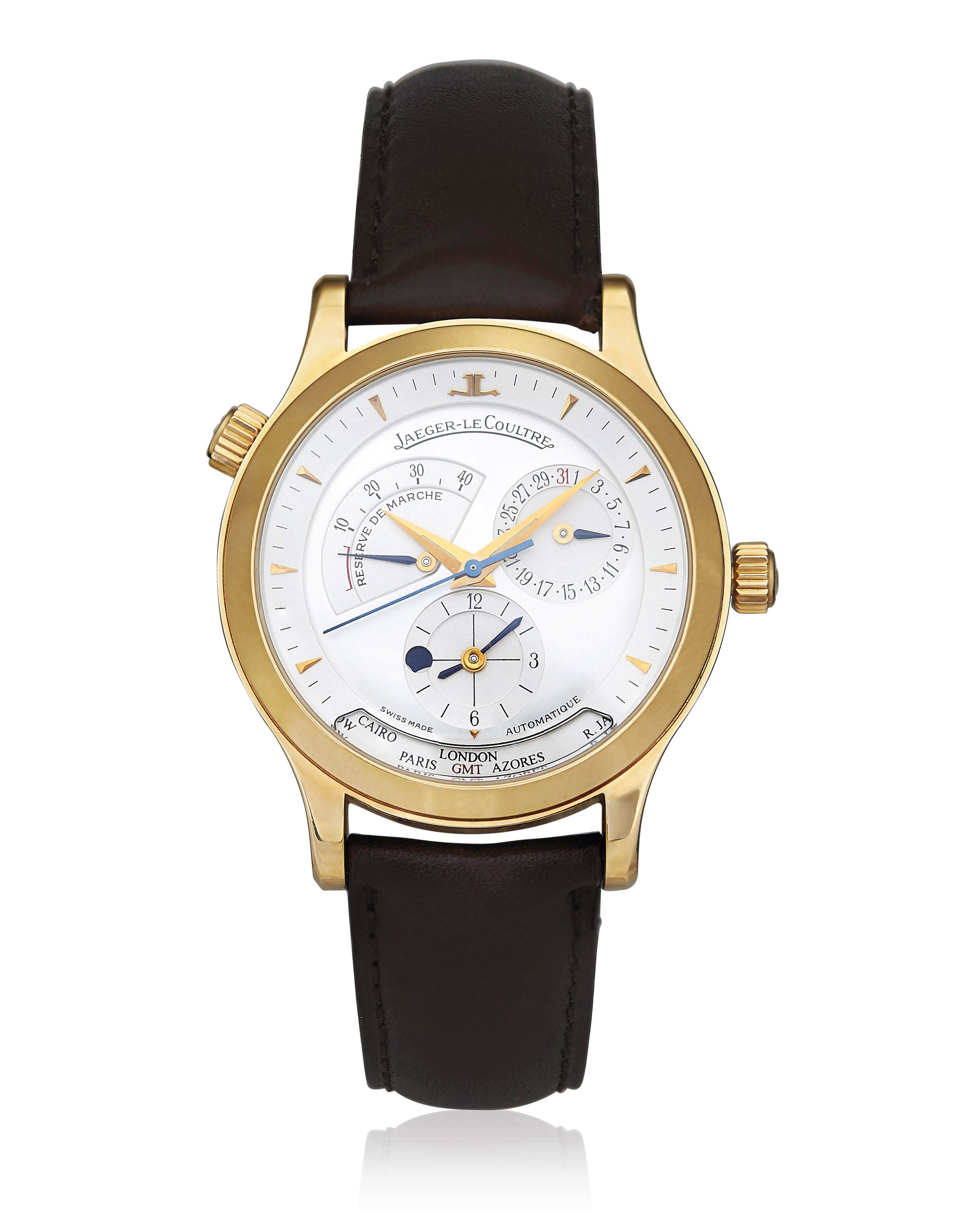 JAEGER-LECOULTRE, WORLD TIME WRISTWATCH, REF. 142.2.92, | Christie’s