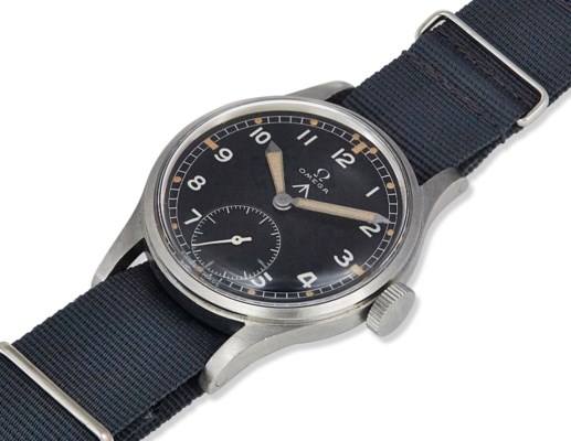 OMEGA, STAINLESS STEEL WRISTWATCH FOR THE MALAYAN FORCES, REF. CK 2444 ...