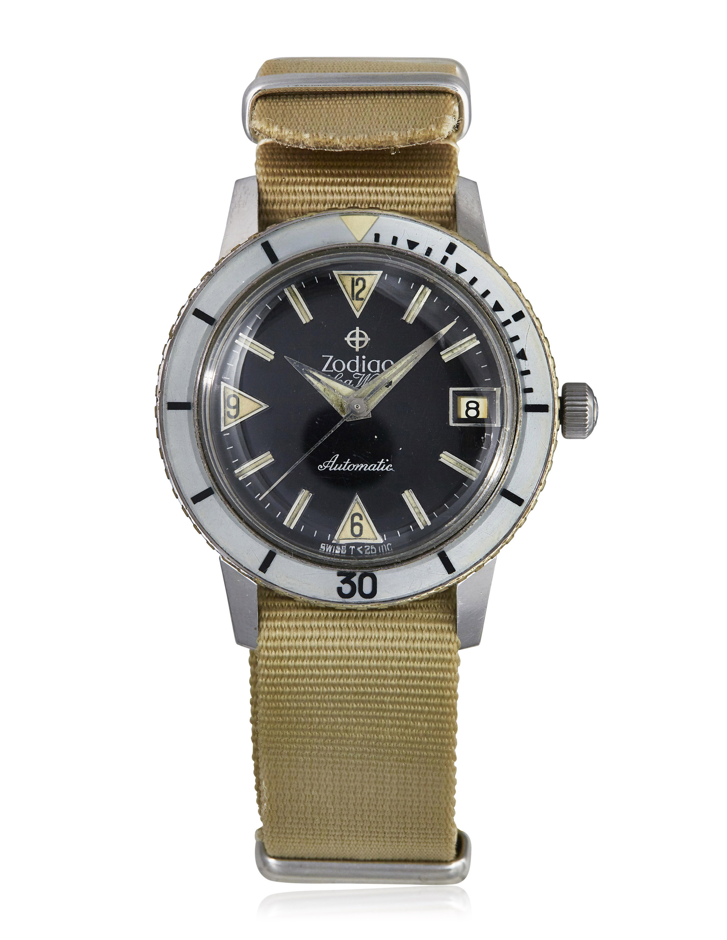 ZODIAC, SEA WOLF WRISTWATCH, REF. 722-946, | Christie’s