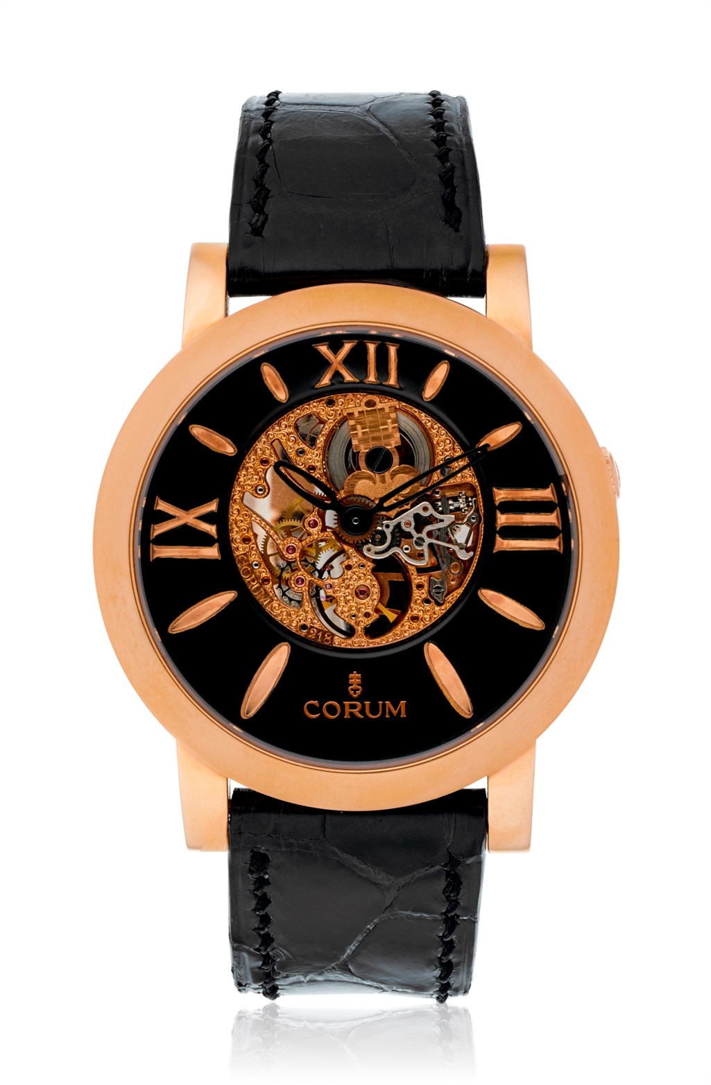 CORUM, "CLASSICAL SKYLIGHT SKELETON" LIMITED EDITION WRISTWATCH ...