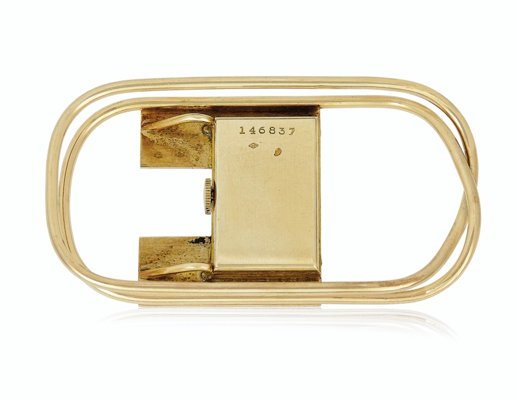 CARTIER MONEY CLIP WATCH, | Christie’s
