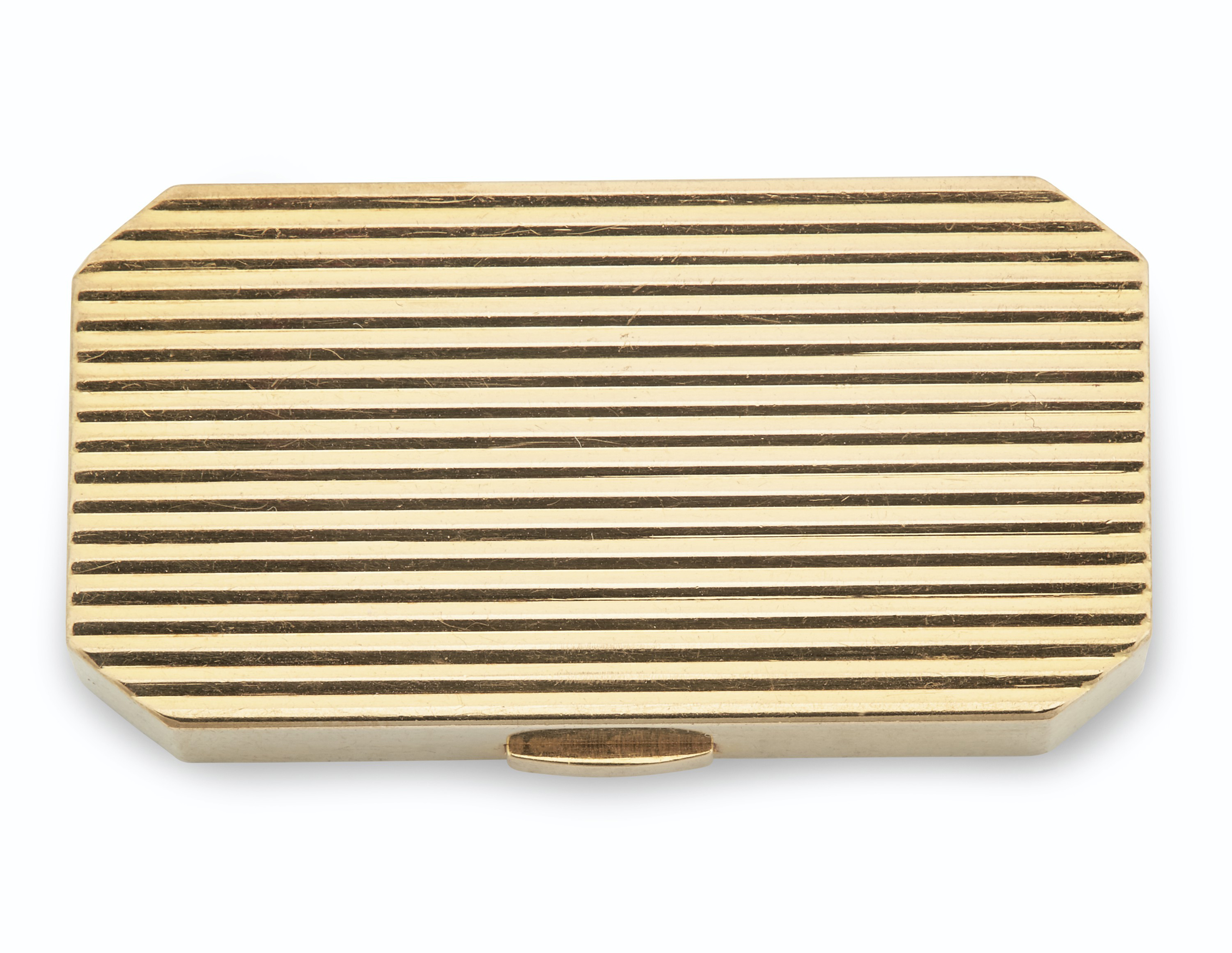 CARTIER RETRO GOLD PILL BOX, | Christie’s